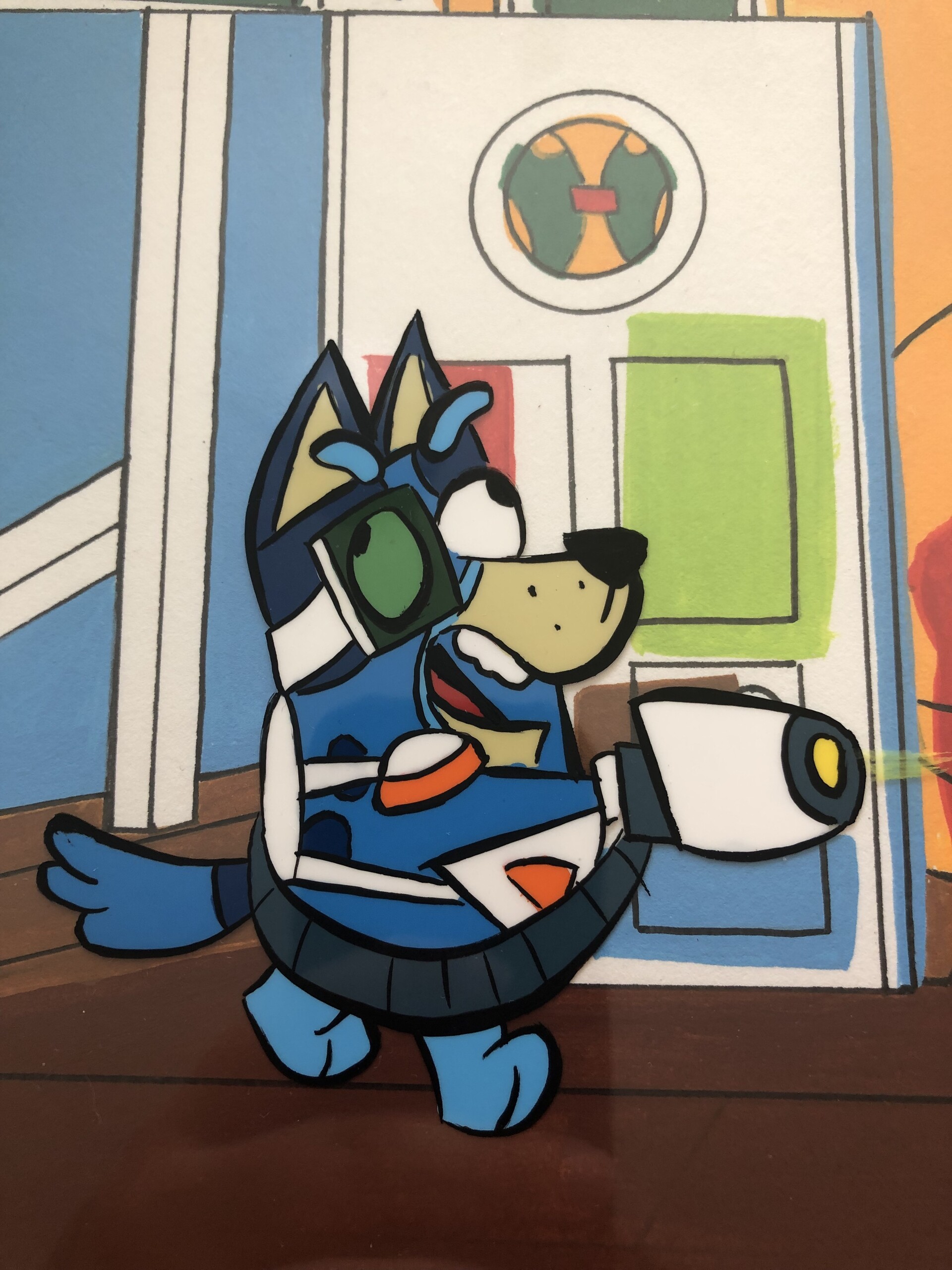 Carolina Camacho - Bluey animation cel