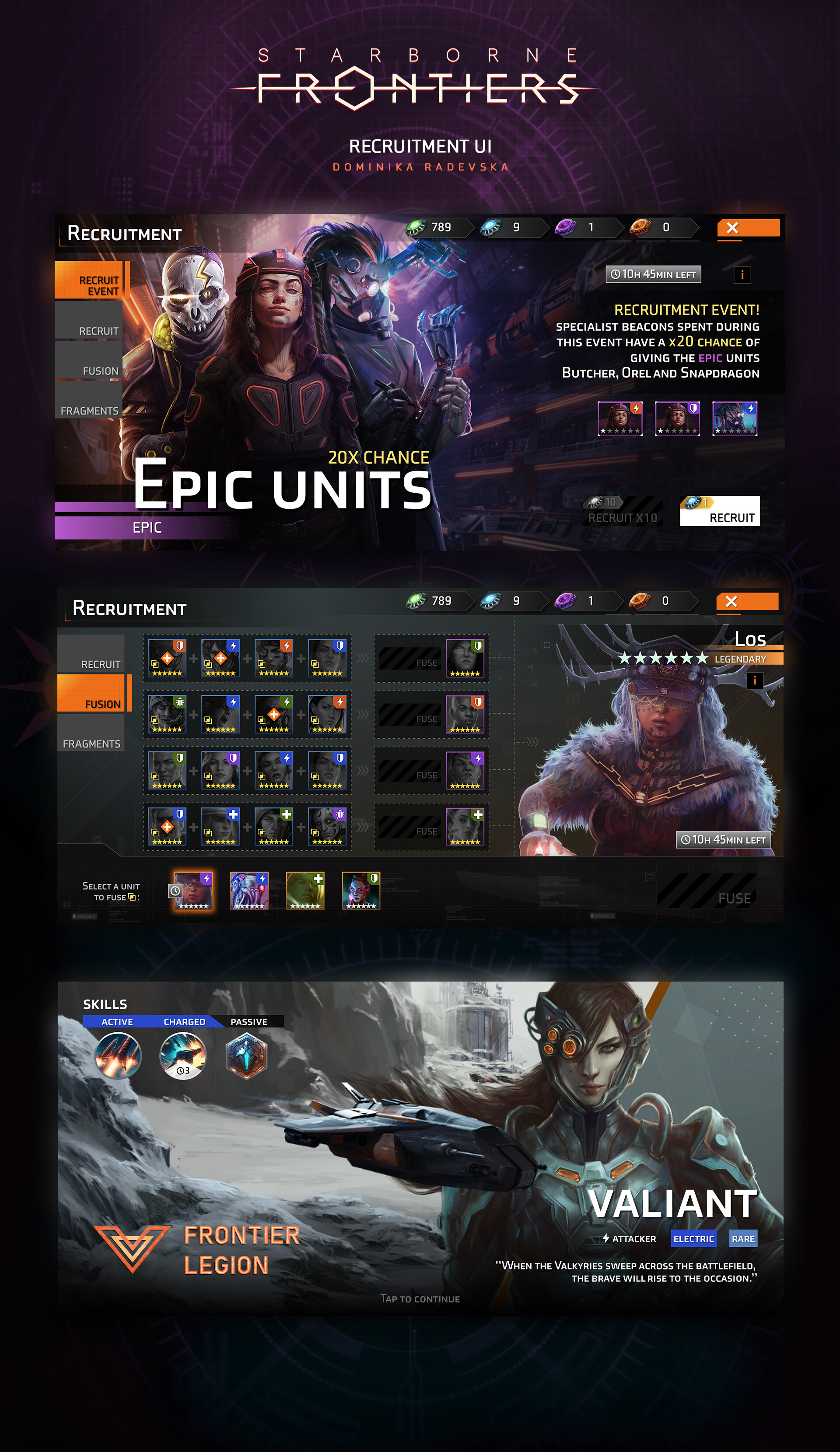 ArtStation - Starborne Frontiers - Recruitment