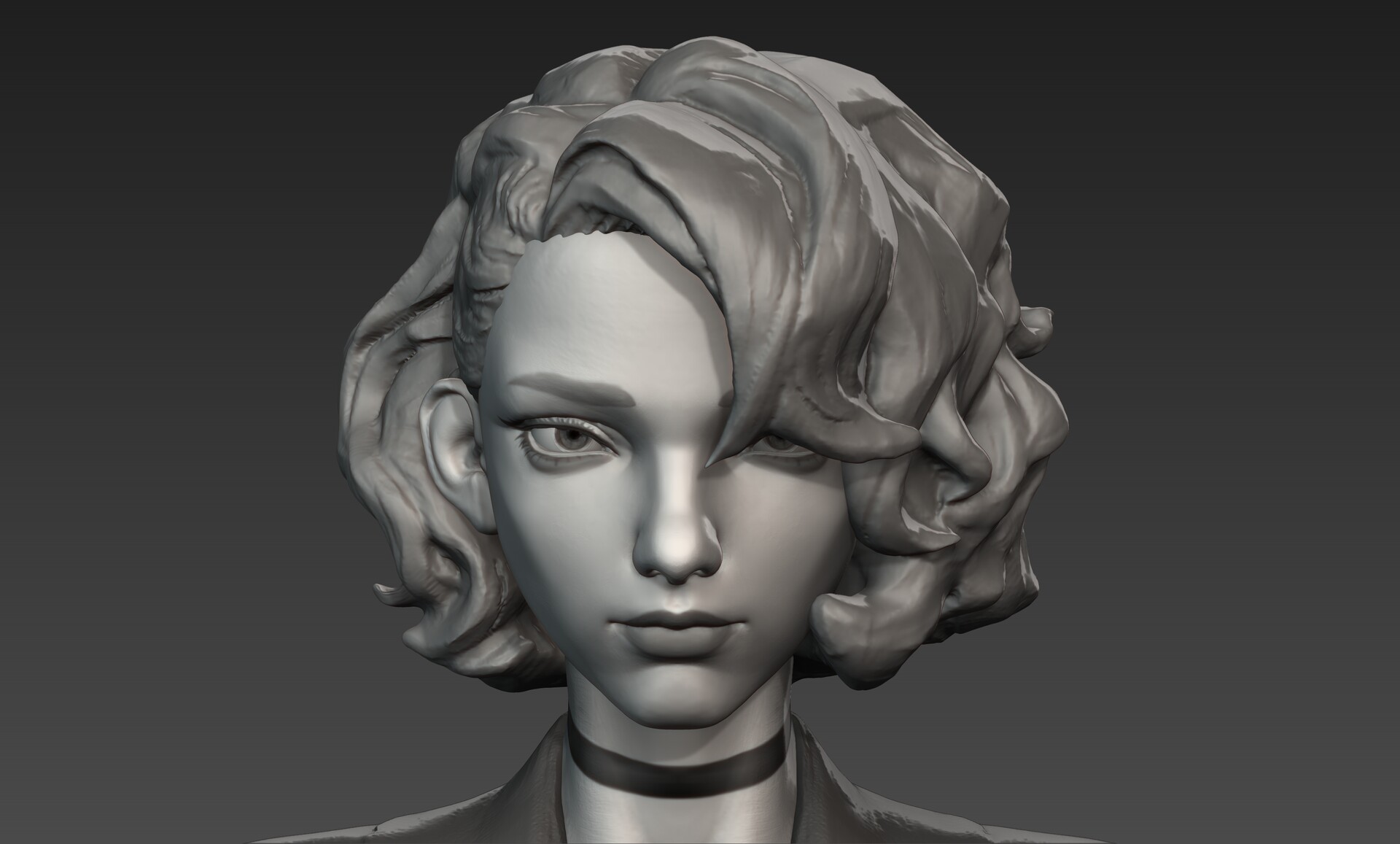 ArtStation - 女人头练习（woman head）