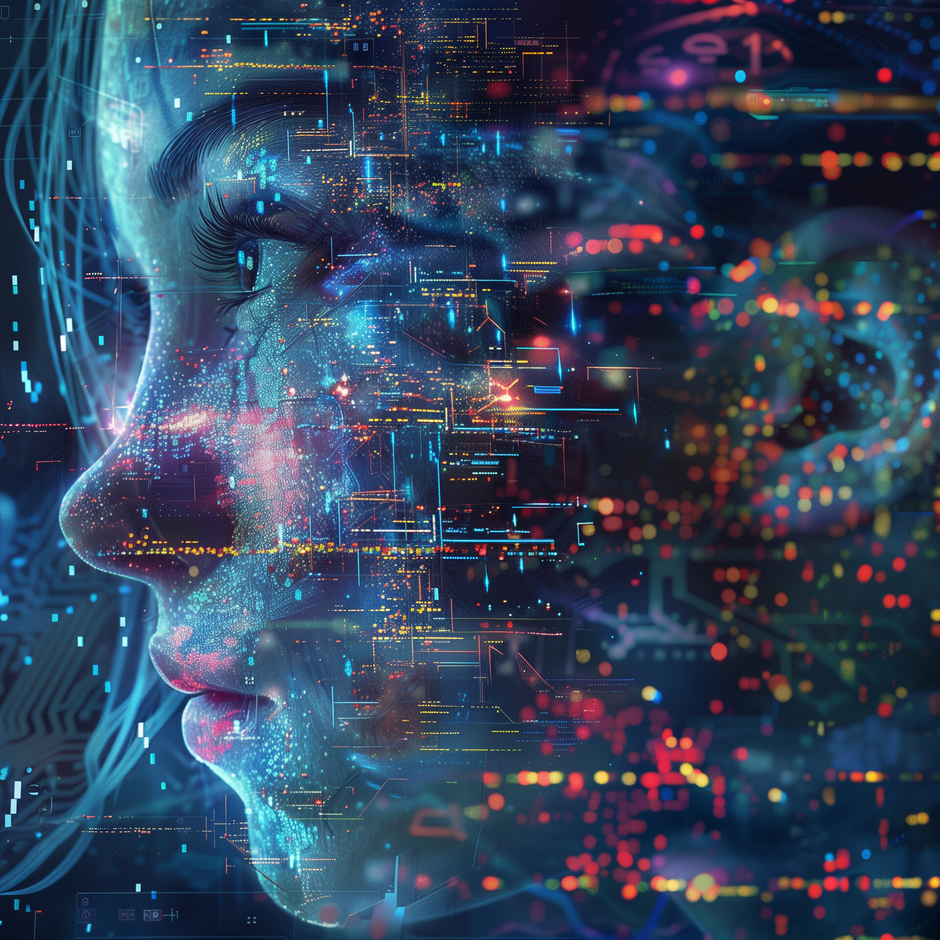 ArtStation - AI in the universe of electrons