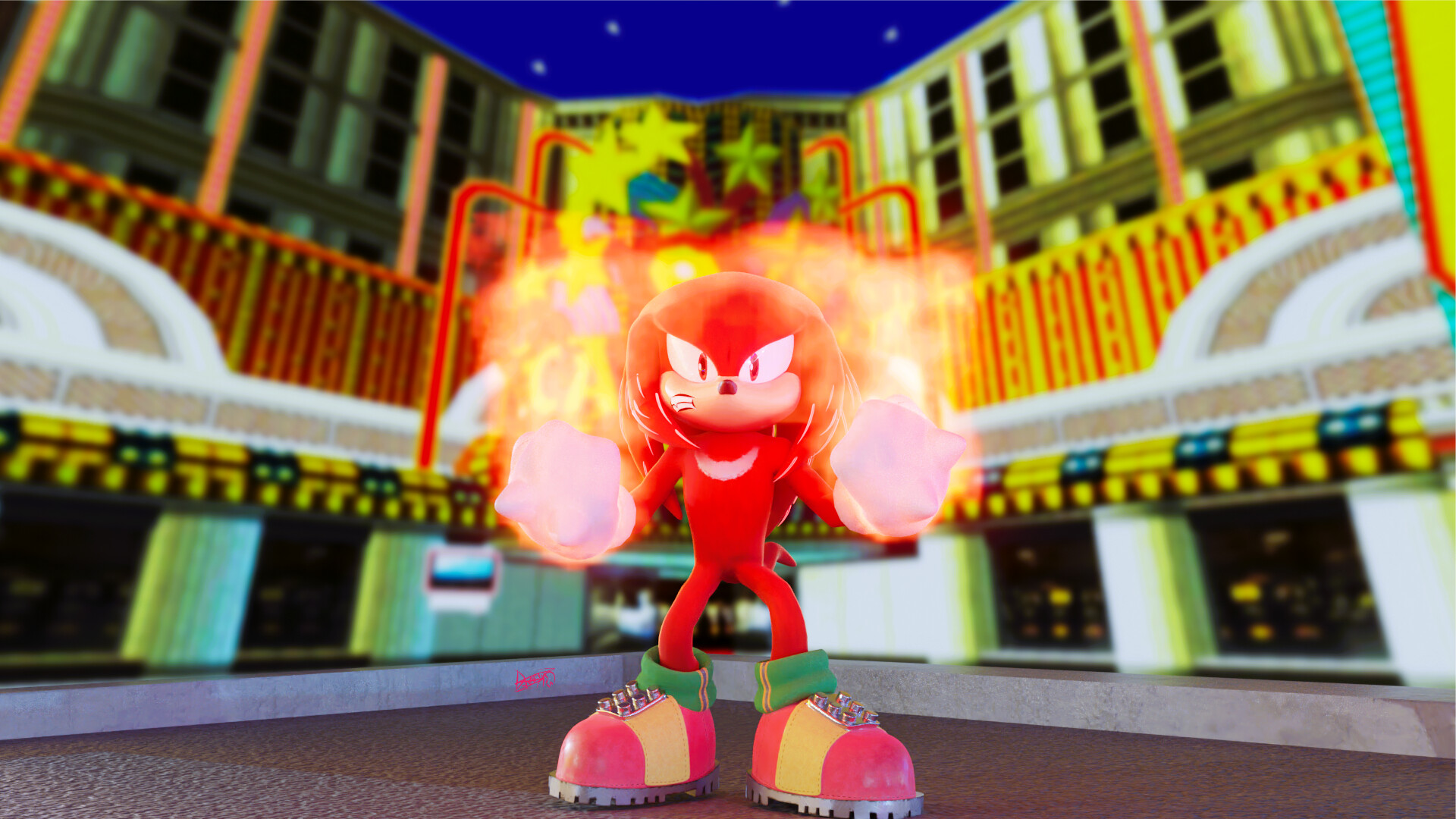 ArtStation - Flames of Disaster