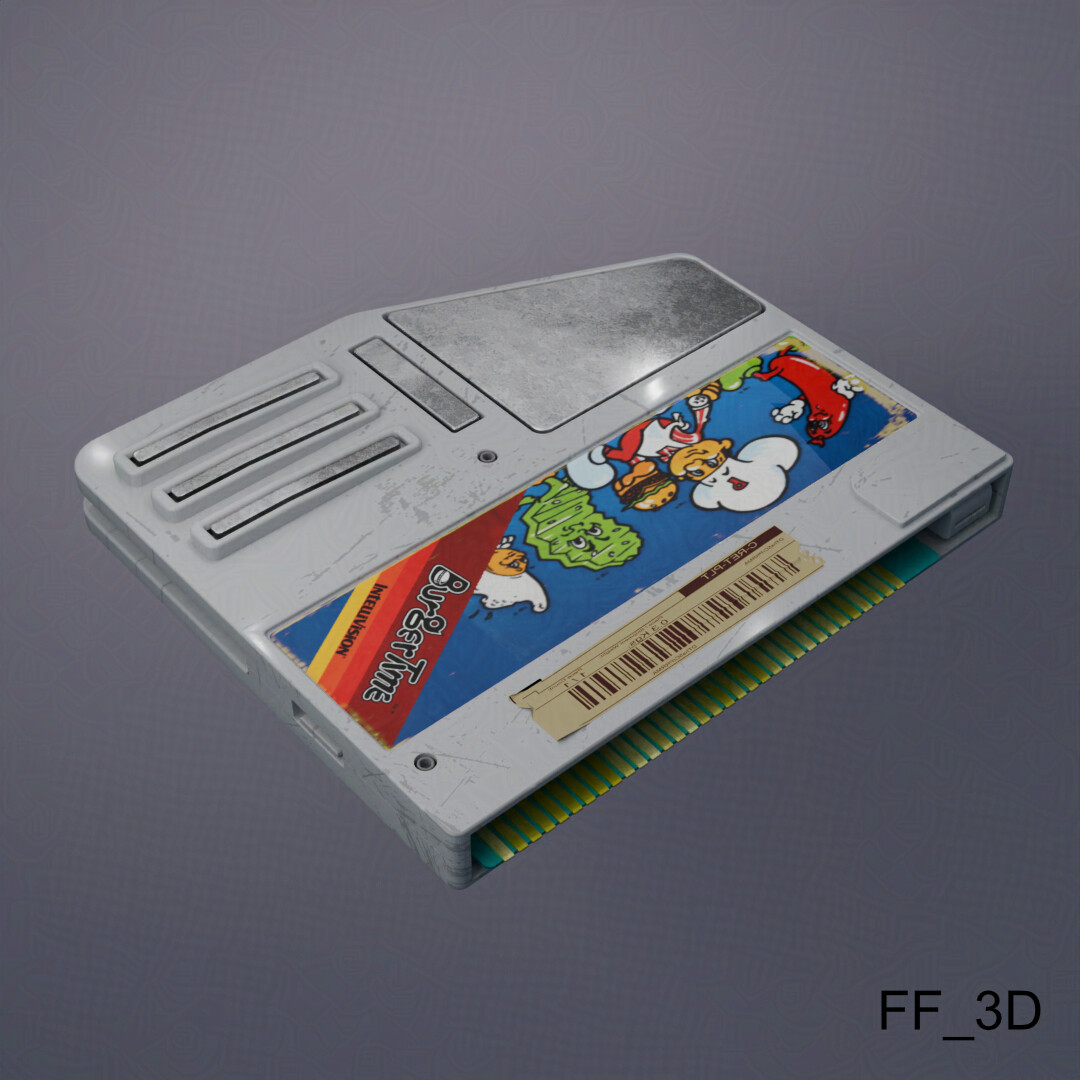 ArtStation - FF_3D - BurgerTime!