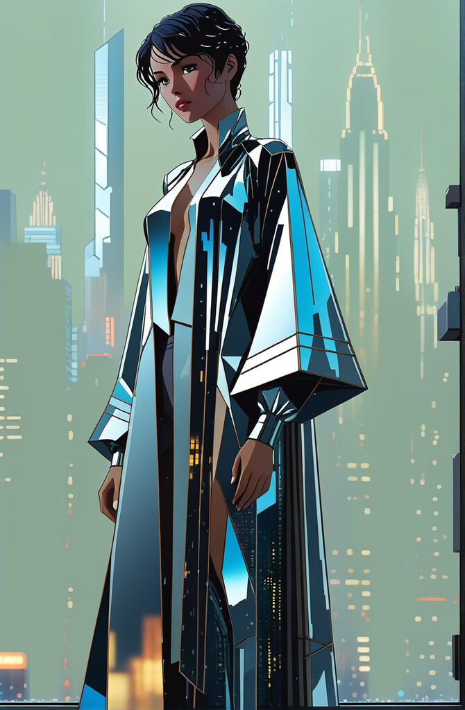 ArtStation - metropolis girl