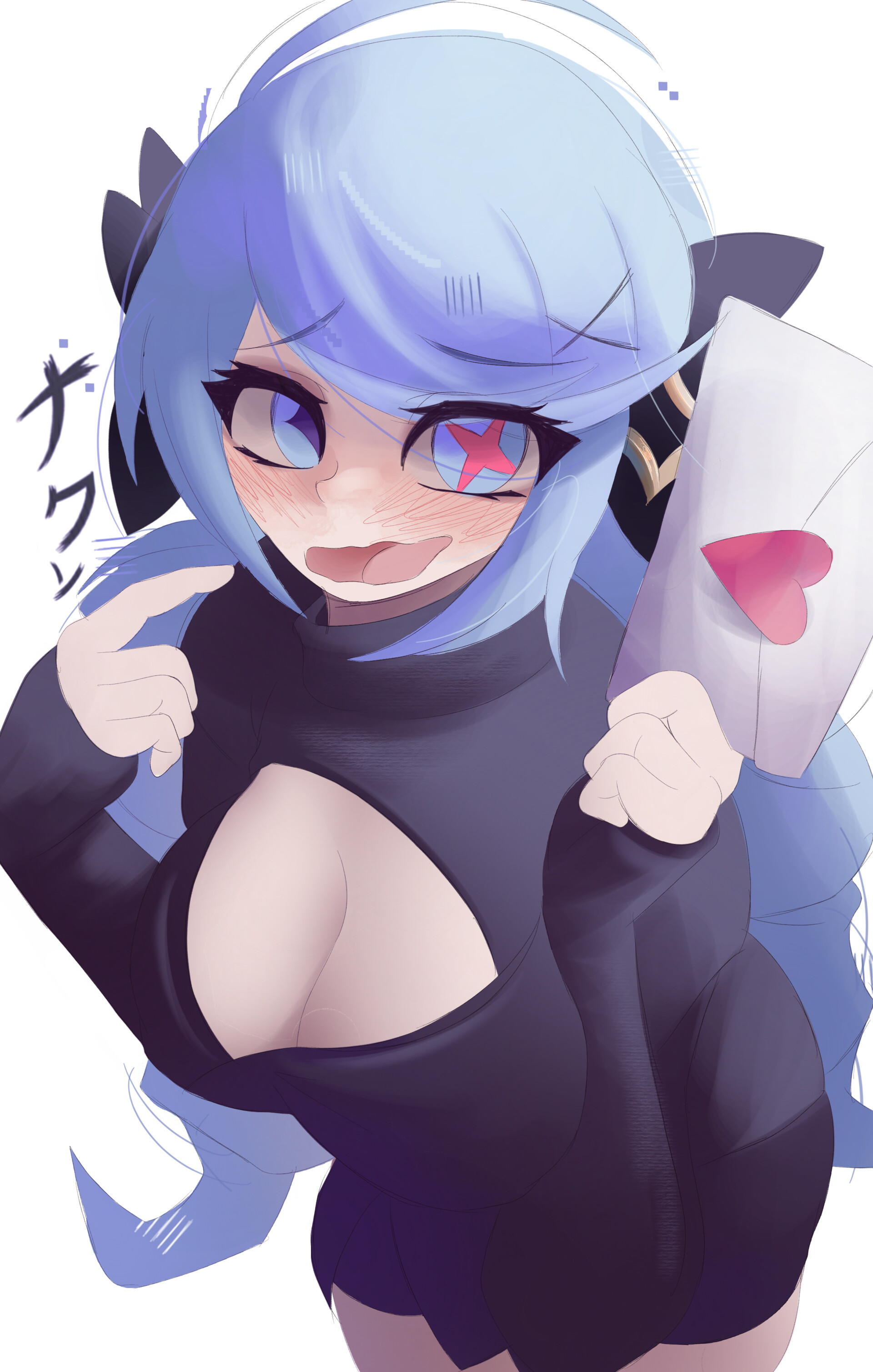 ArtStation - Gwen want to tell you something - League of Legends