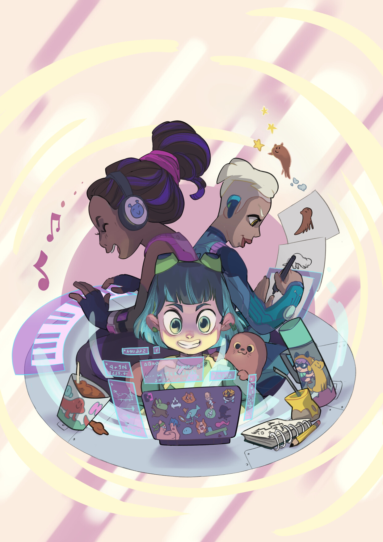 Lucía Castez - Women Game Jam Poster