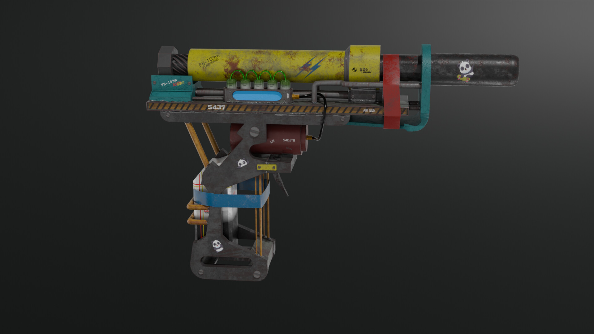 ArtStation - Sci-fi Air Gun