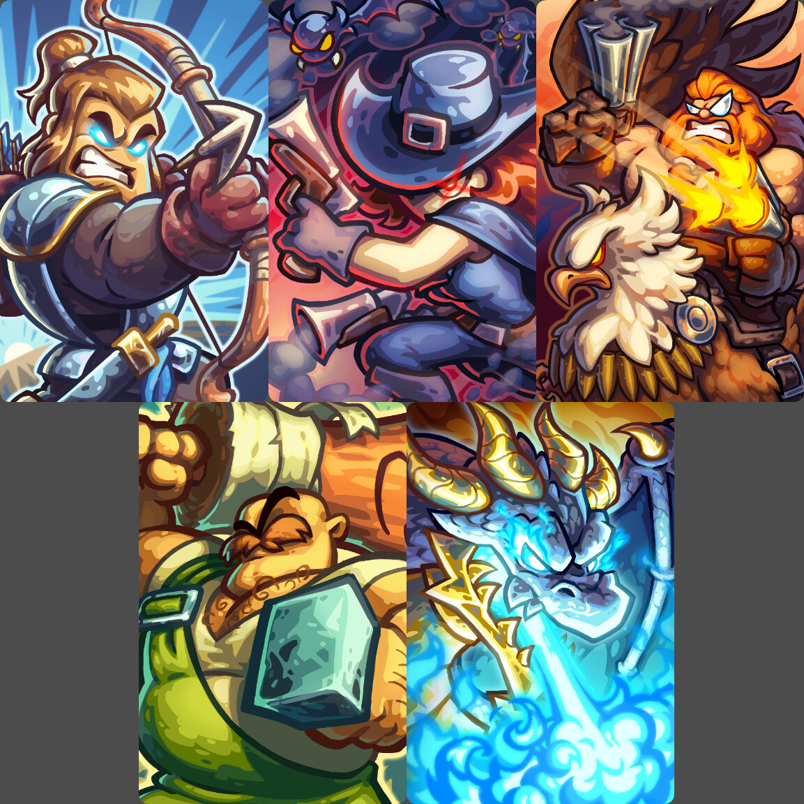 ArtStation - KR5 Heroes Linirea Portraits