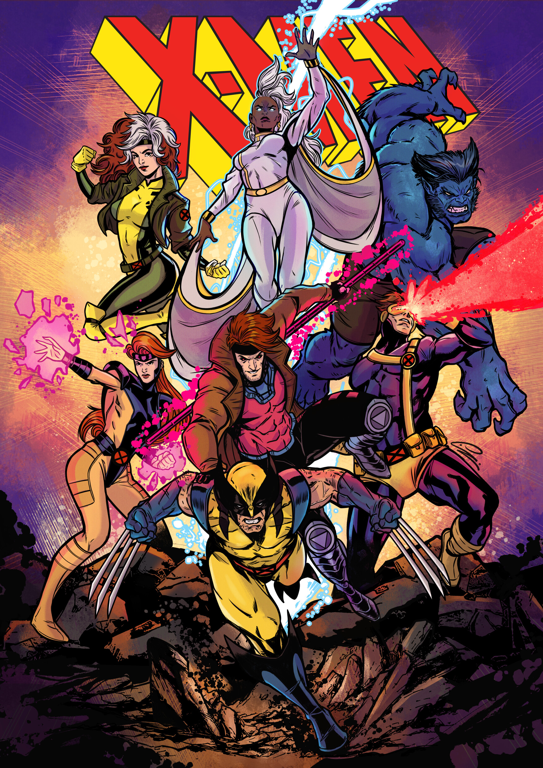 ArtStation - X Men Fan Art