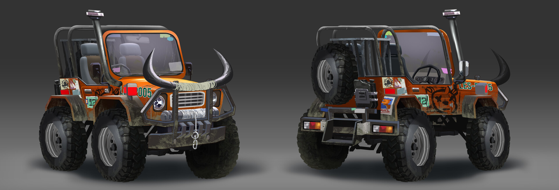 ArtStation - JEEP DESIGN