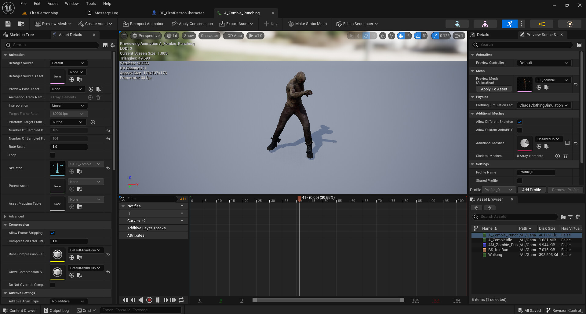 ArtStation - Ai Zombie Animations