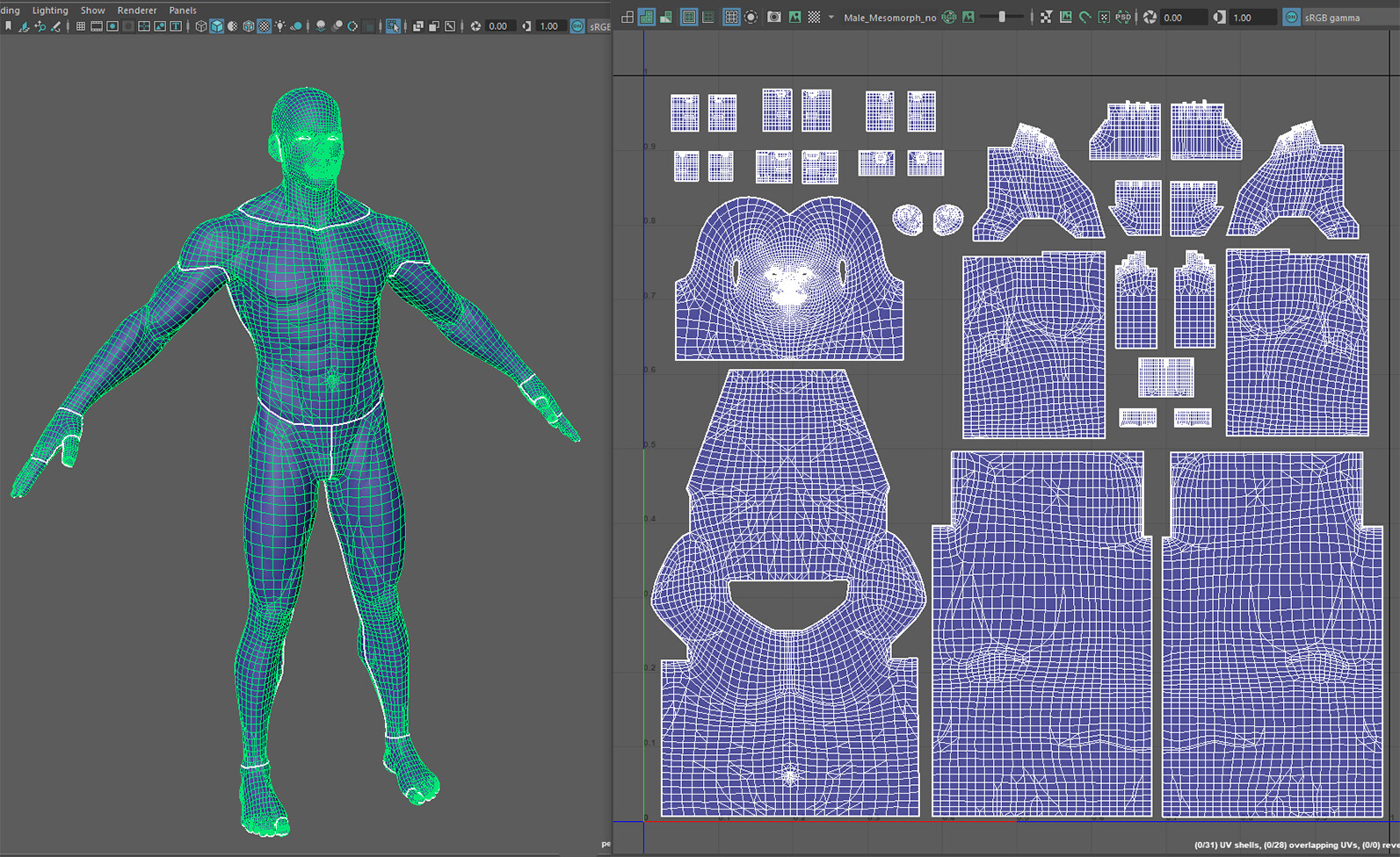 Mohamed Aly Rabie - 3D Male Mesomorph Character for Couch Heroes Game ...