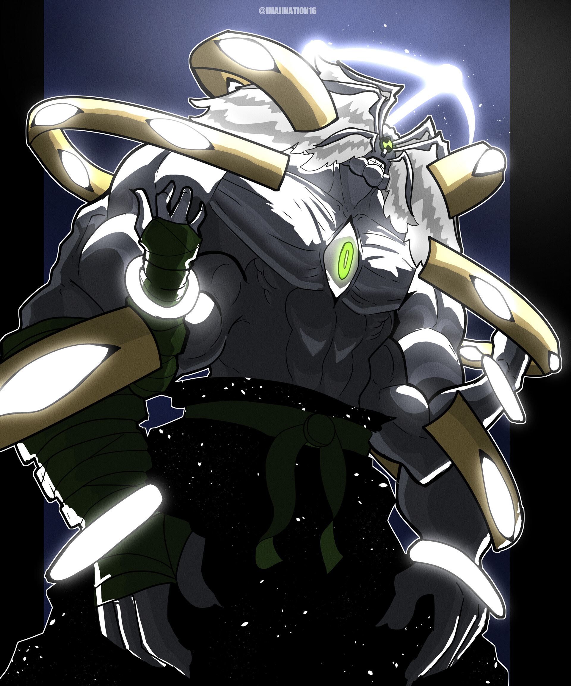 ArtStation - Ultimate Version of Mahoraga from Jujutsu Kaisen (OC)