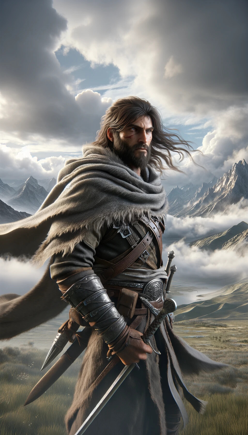 ArtStation - The Tale of Thoran: The Lone Warrior of Miralder Mountain