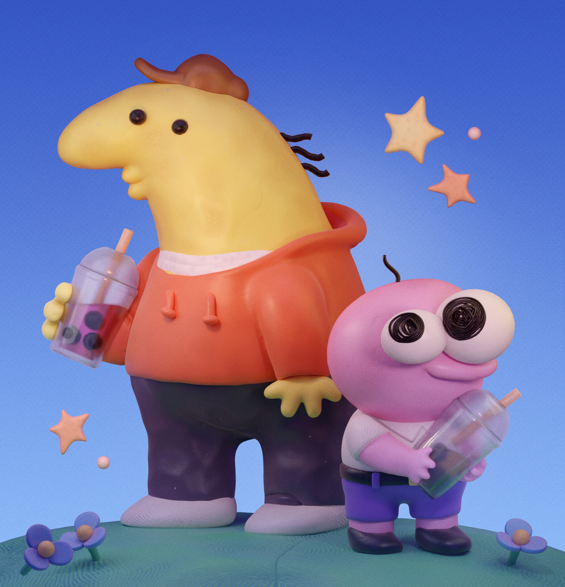 ArtStation - Smiling Friends