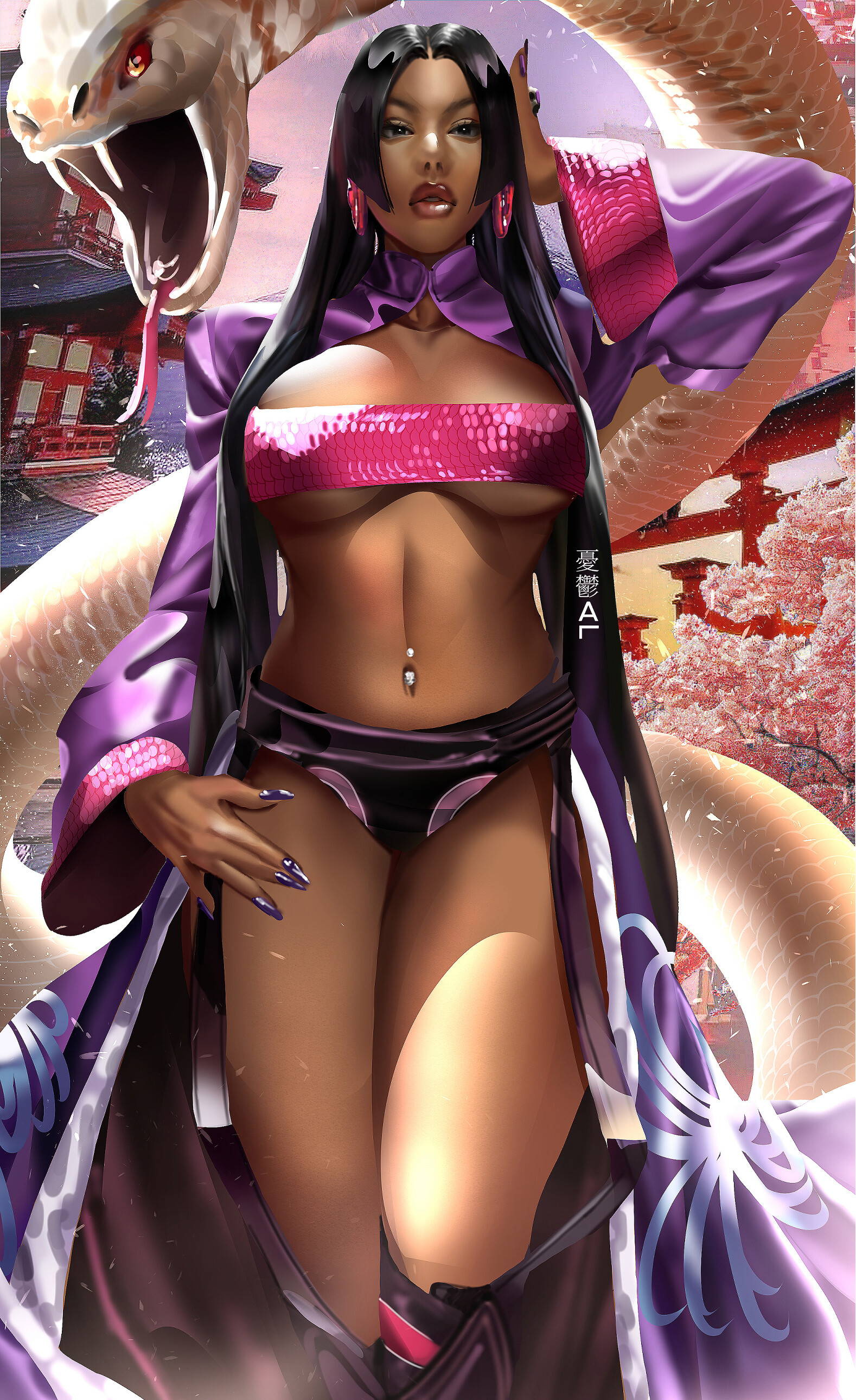 ArtStation - Megan Thee Stallion BOA