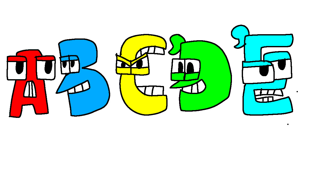 ArtStation - English Alphabet Lore Characters For Season 1