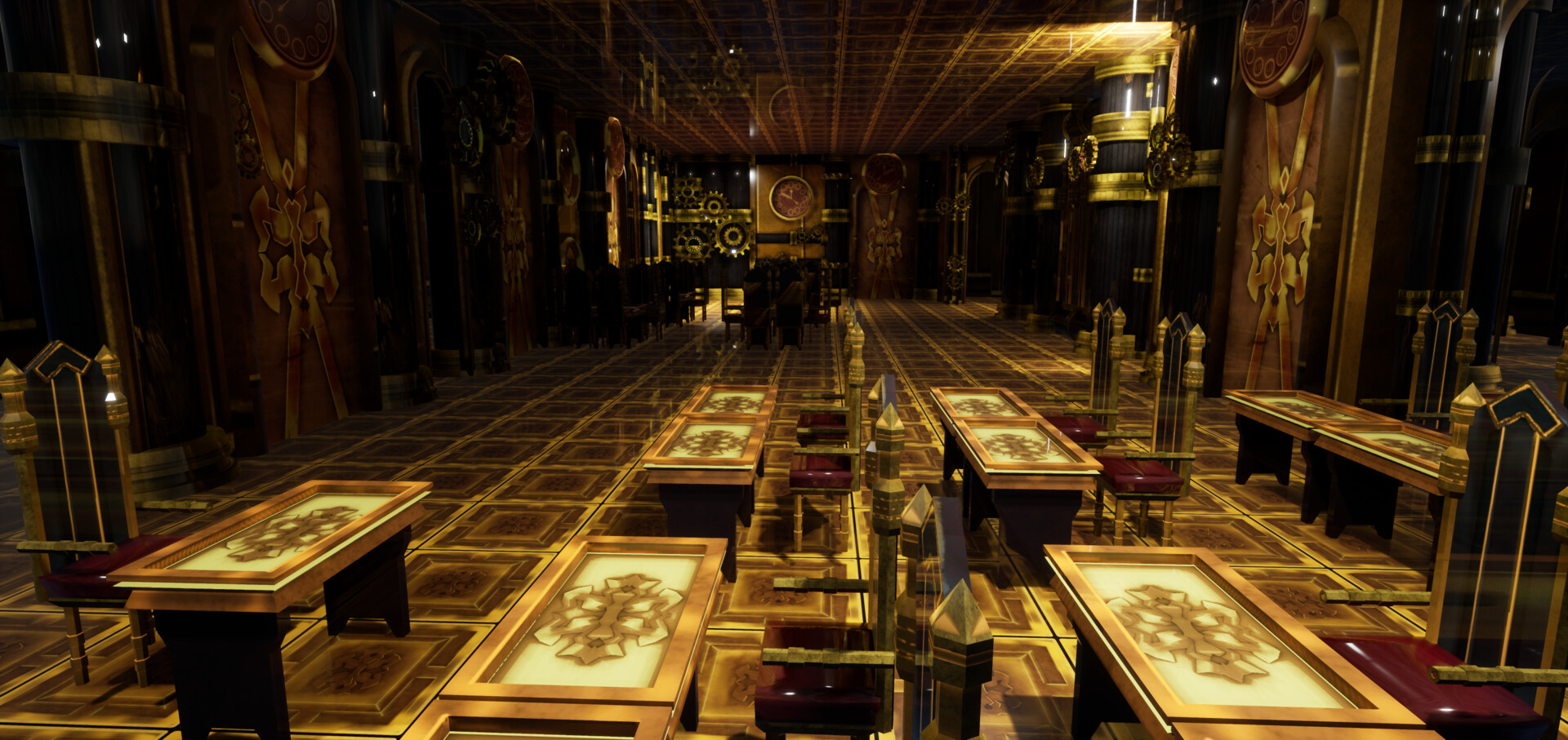 ArtStation - SteamPunk Engine Room