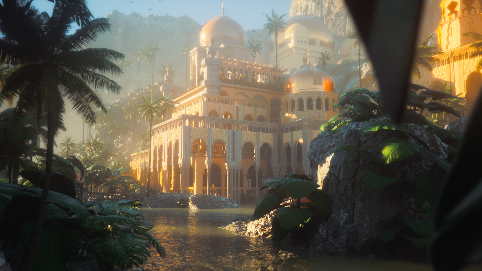 Melhem Sfeir - Oasis Castle UE5