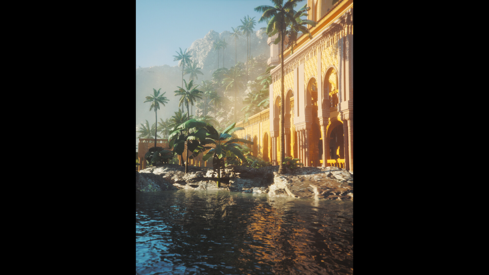 Melhem Sfeir - Oasis Castle UE5