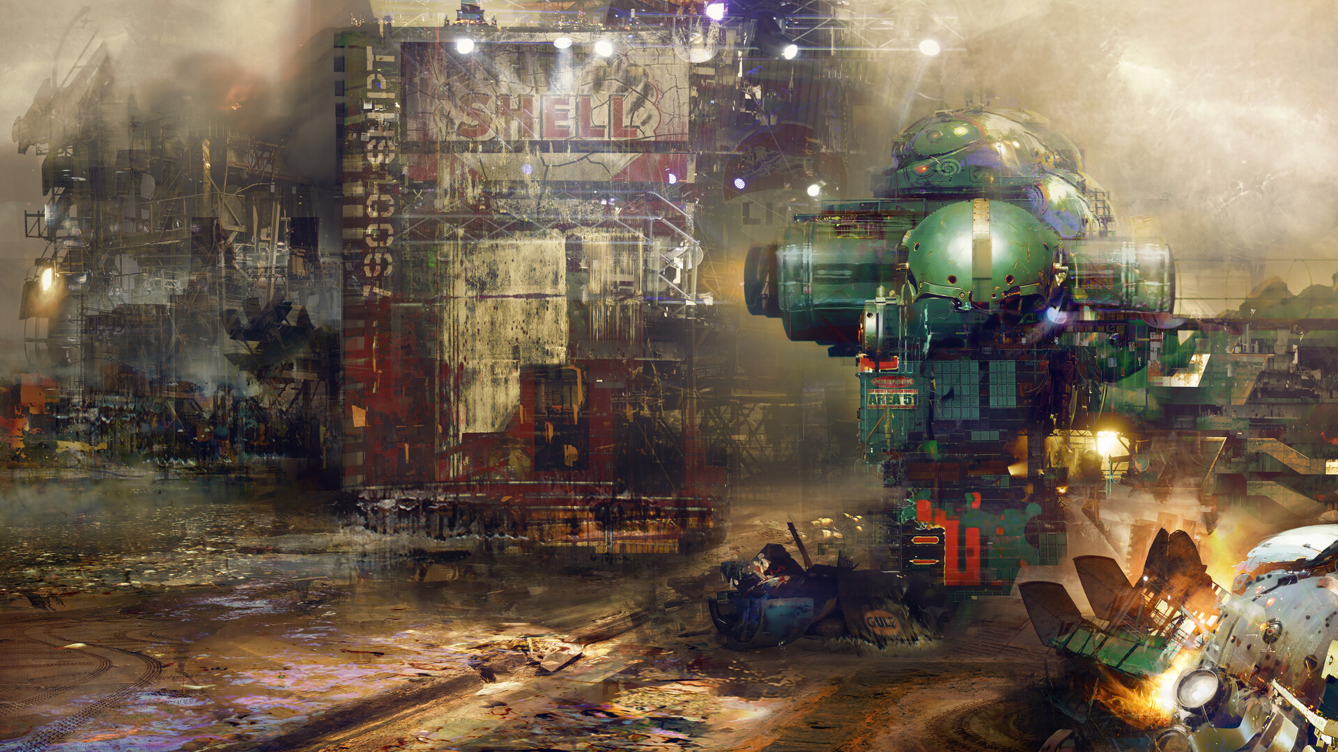 ArtStation - Planetary combat