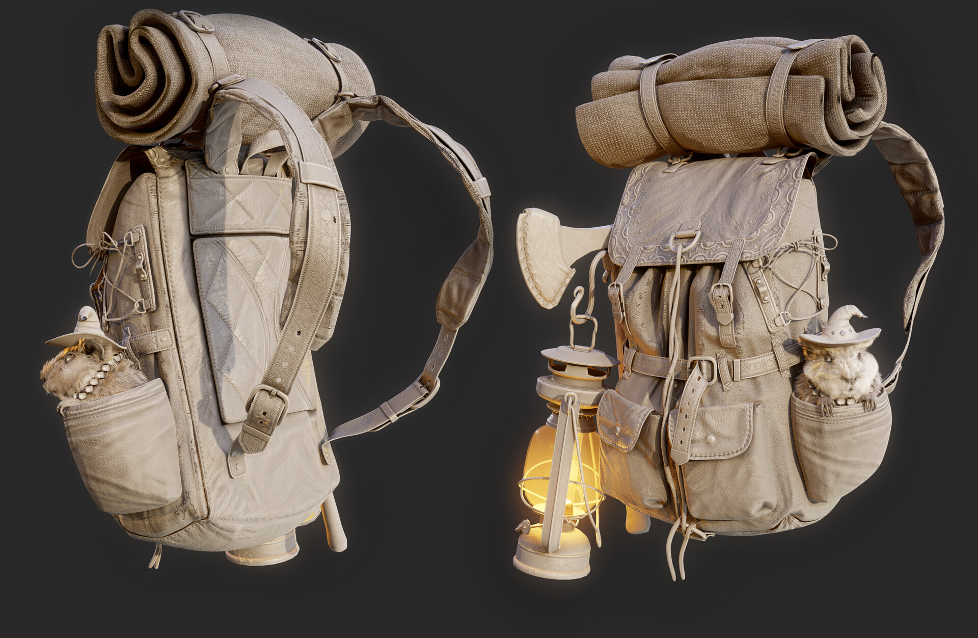 ancient backpack