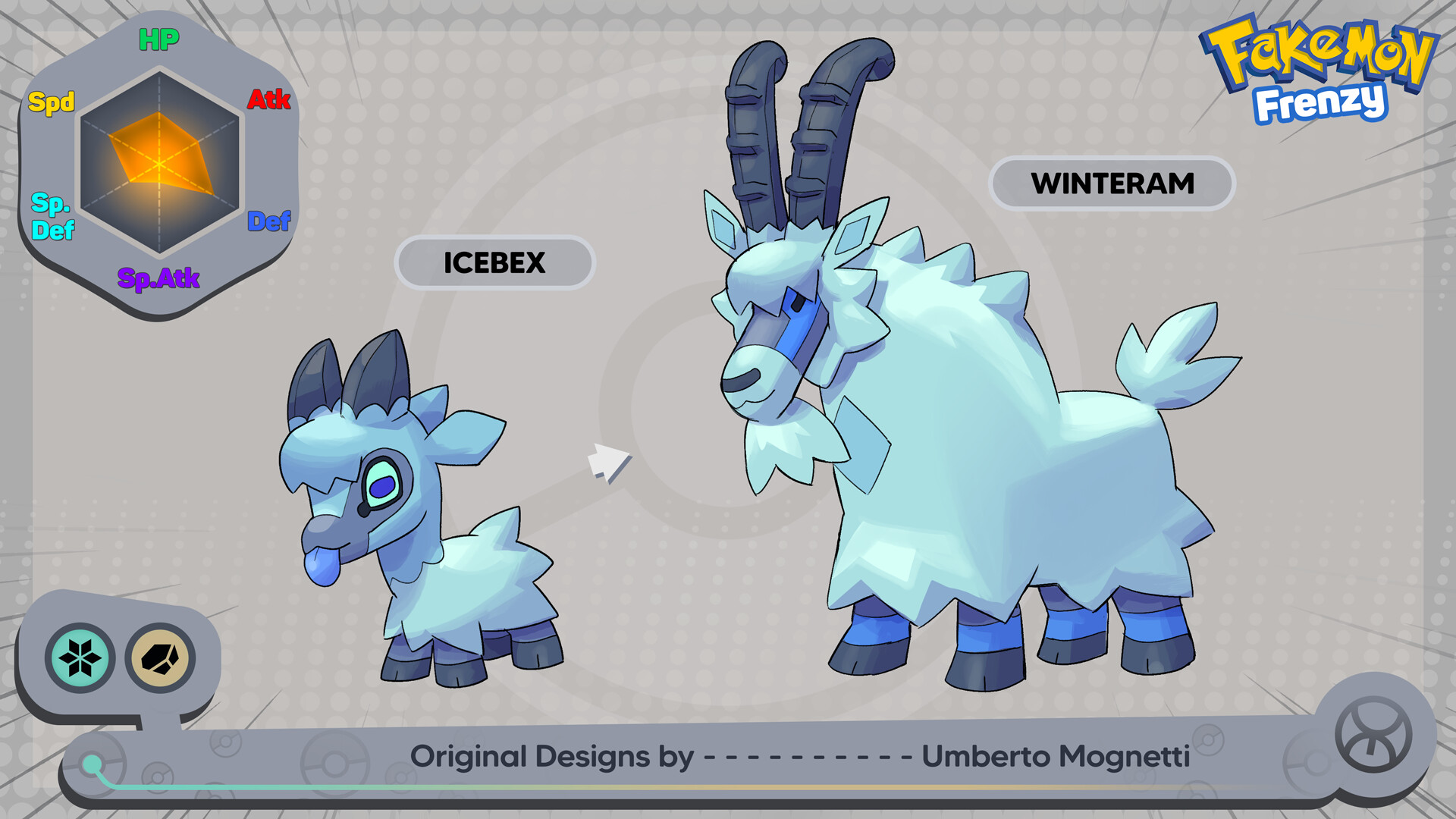 Umberto Mognetti - Fakemon Frenzy - Rock