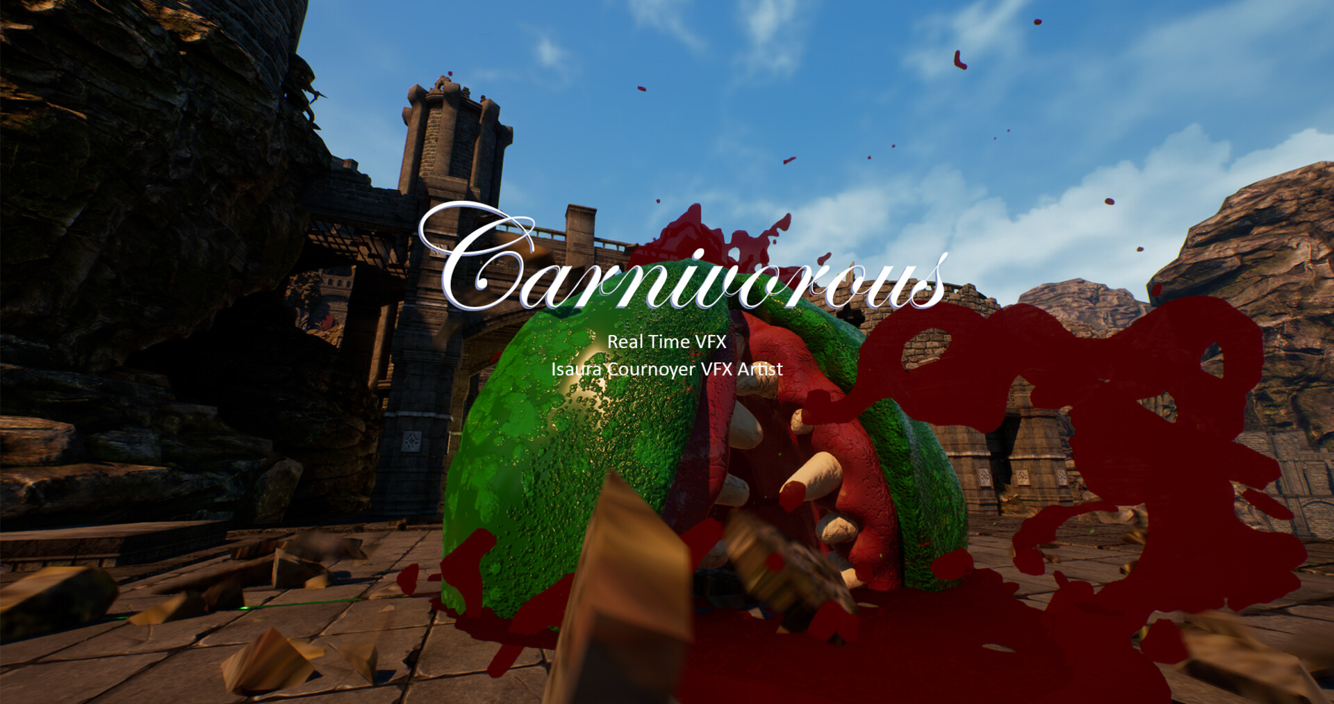 ArtStation - Real Time VFX : Carnivorous Attack