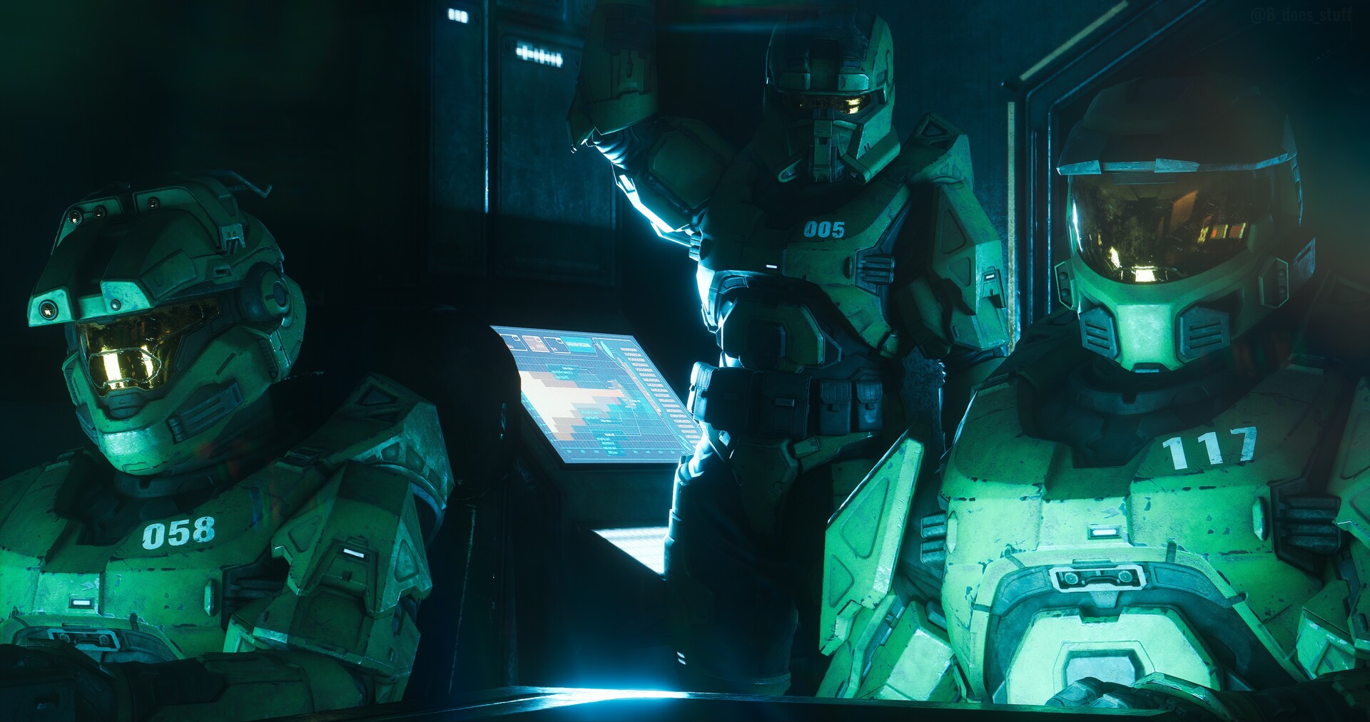 ArtStation - Halo fall of reach inspired renders