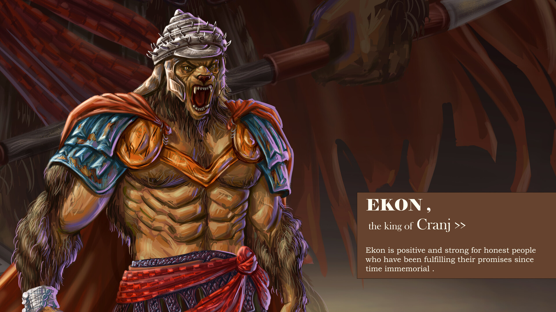 ArtStation - EKON - The king of Cranj