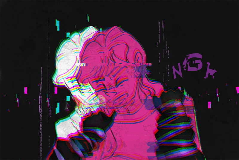 ArtStation - Glitching someone's soul out