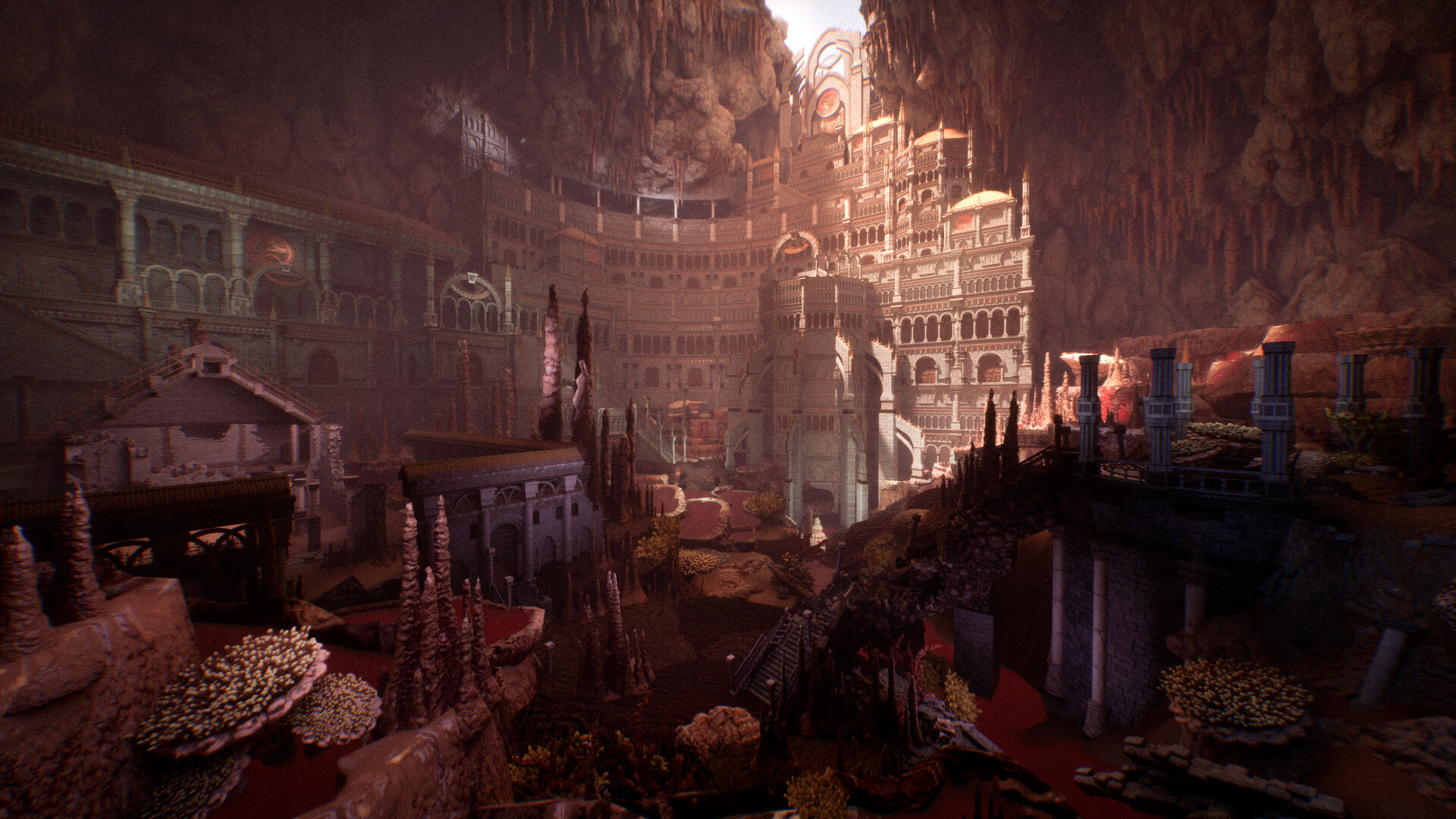ArtStation - Boundless Cave - Unreal Engine - Blender