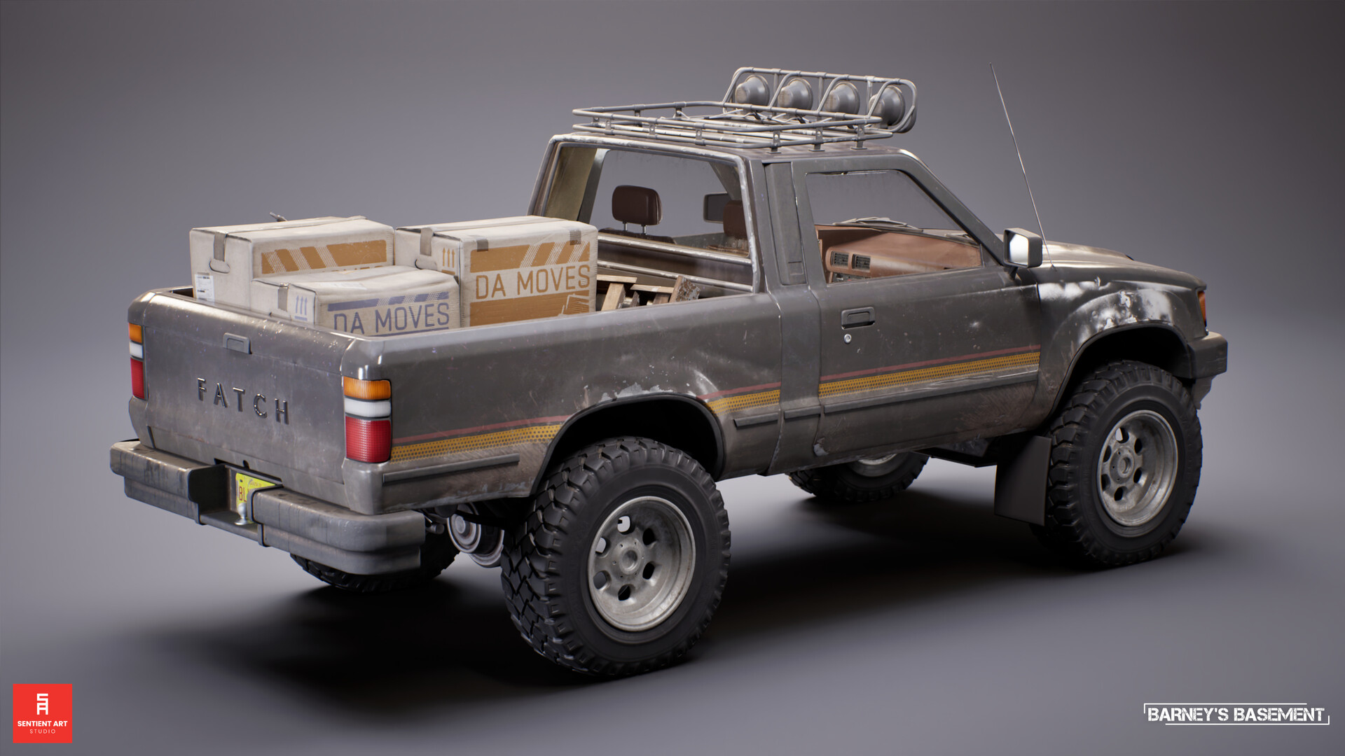 Sentient Art - Barney's Basement - Vehicles