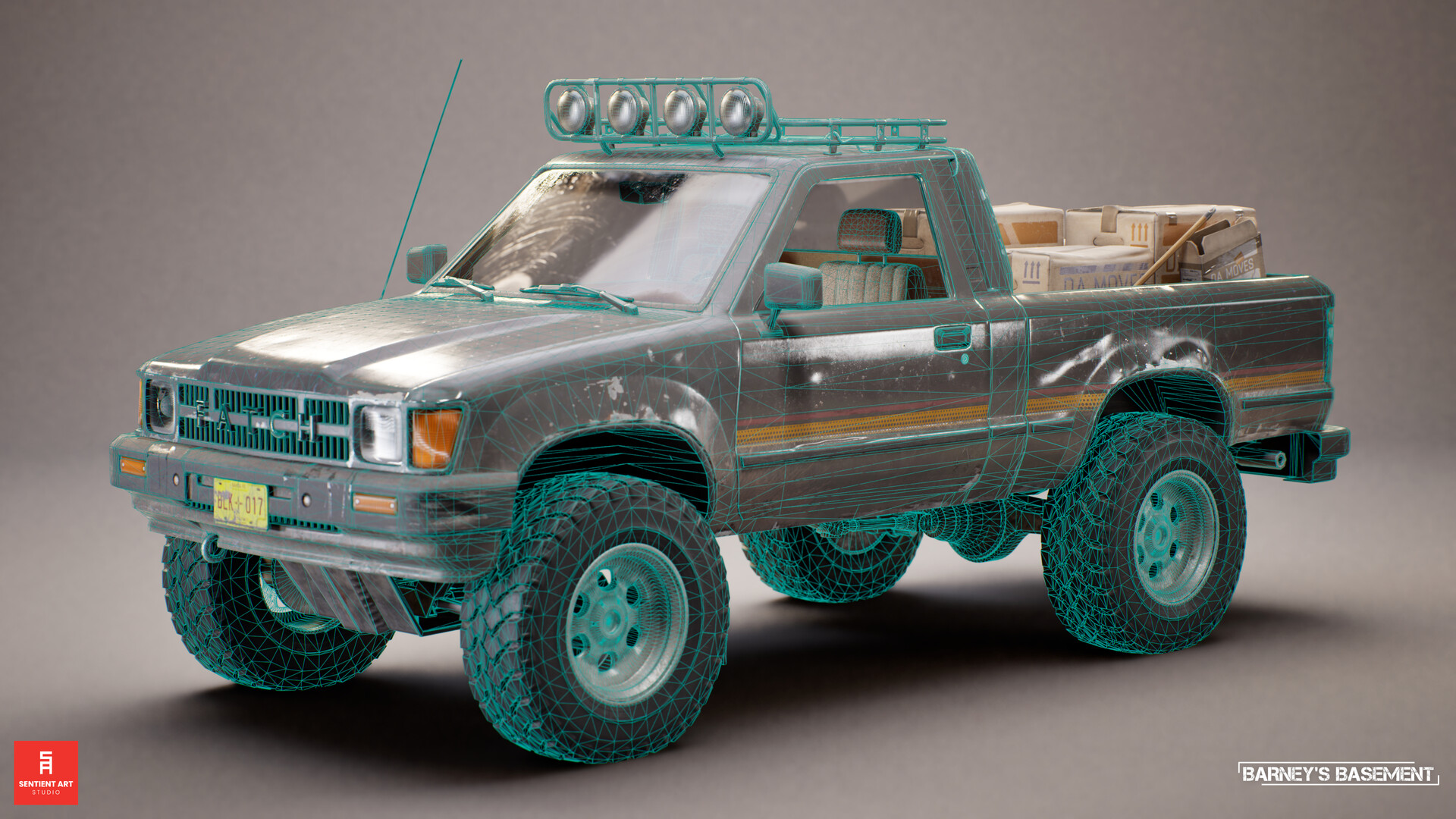 Sentient Art - Barney's Basement - Vehicles