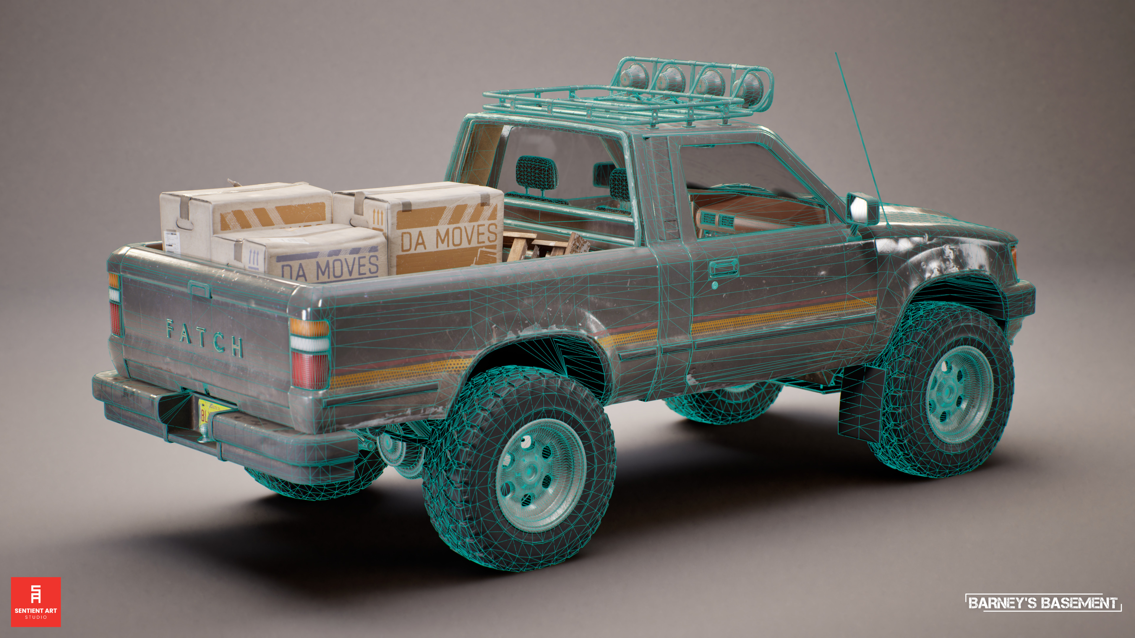 Sentient Art - Barney's Basement - Vehicles