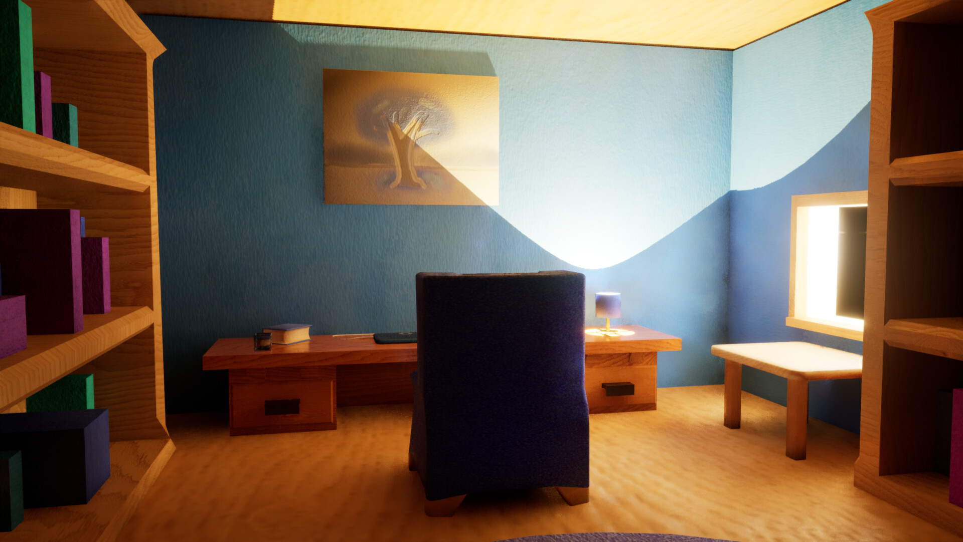 ArtStation - Blue Study