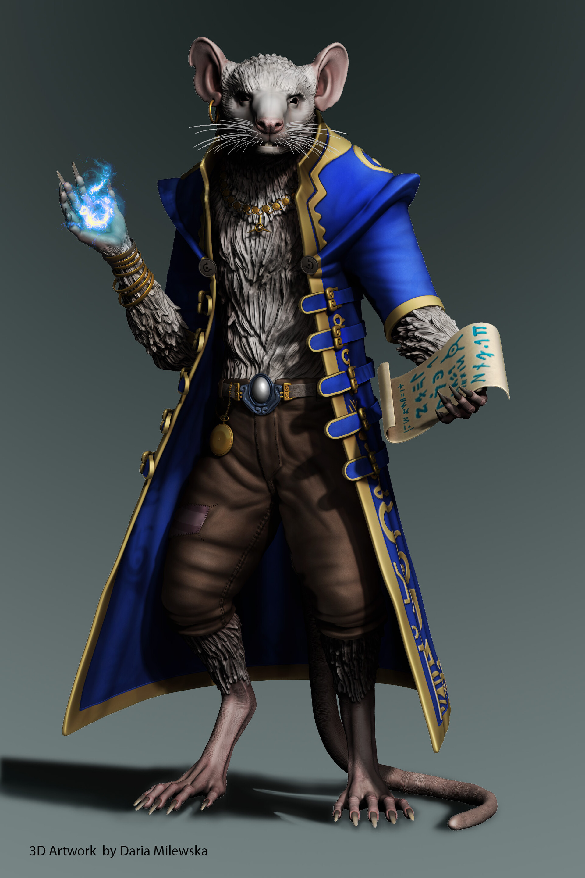 ArtStation - Wizard rat