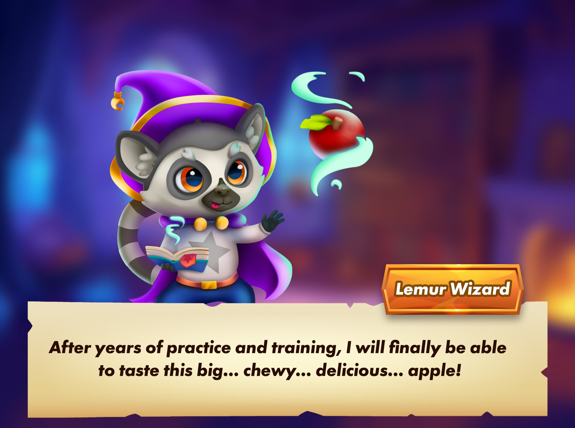 ArtStation - Lemur Wizard Character Casual Art