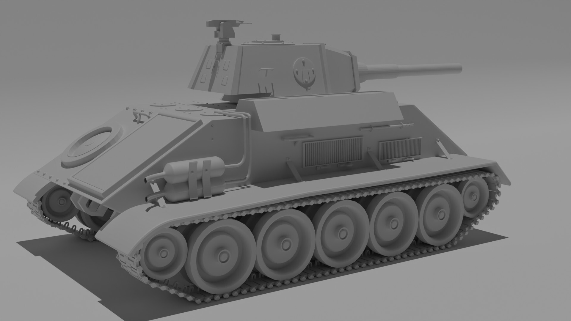 ArtStation - Army Tank 3D Model