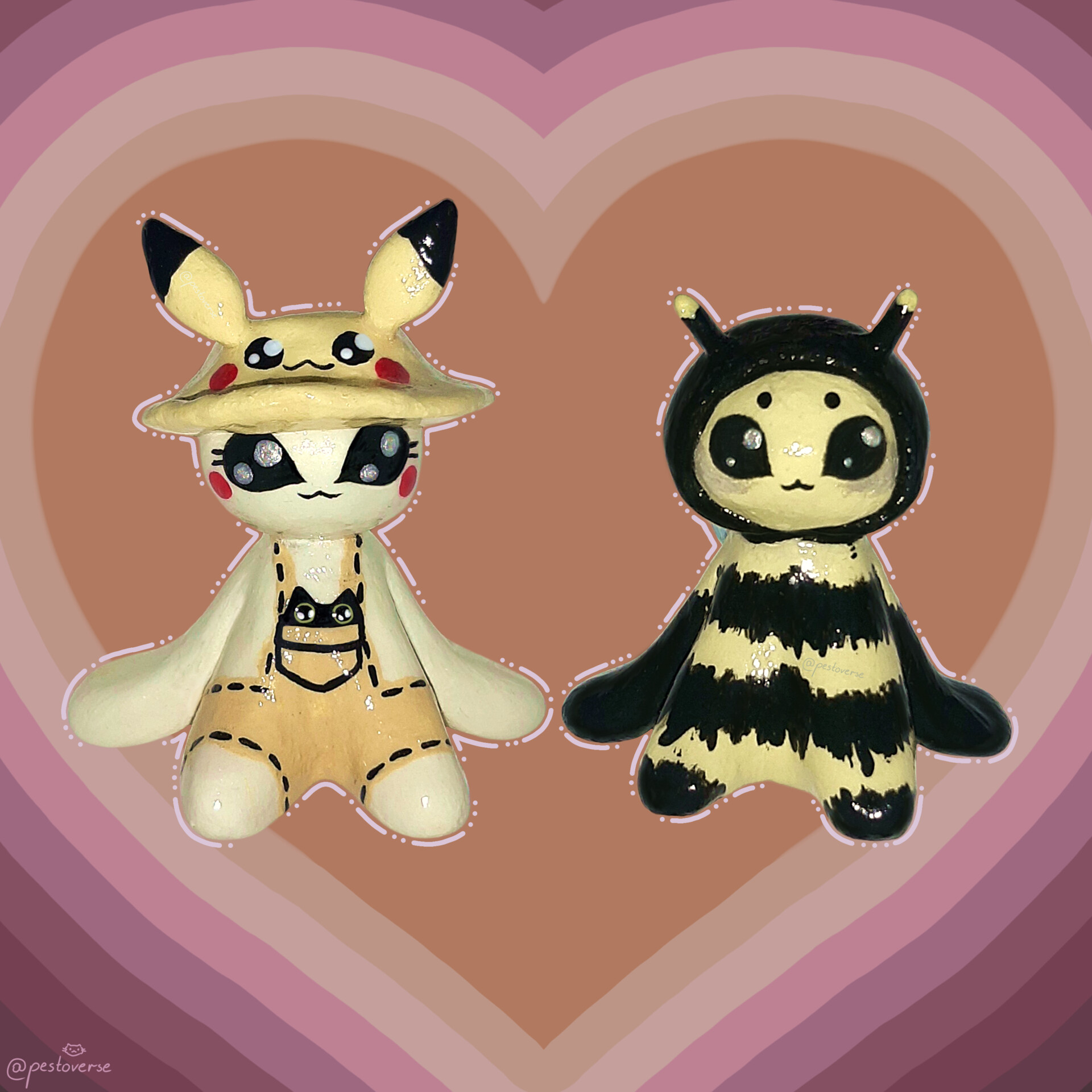 ArtStation - Pikachu & Bee Boys🐝