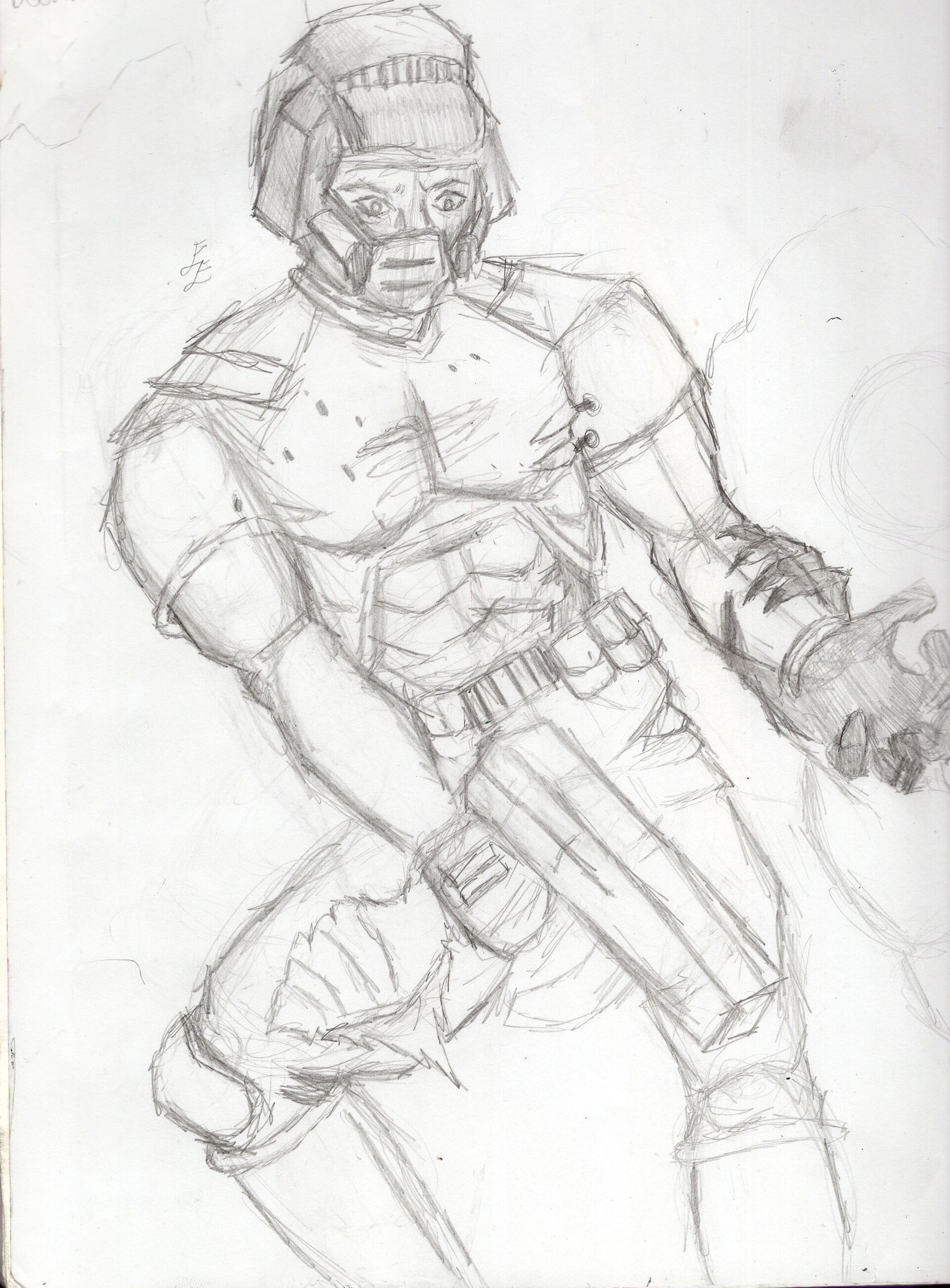 ArtStation - DOOM (1993) Cover Art