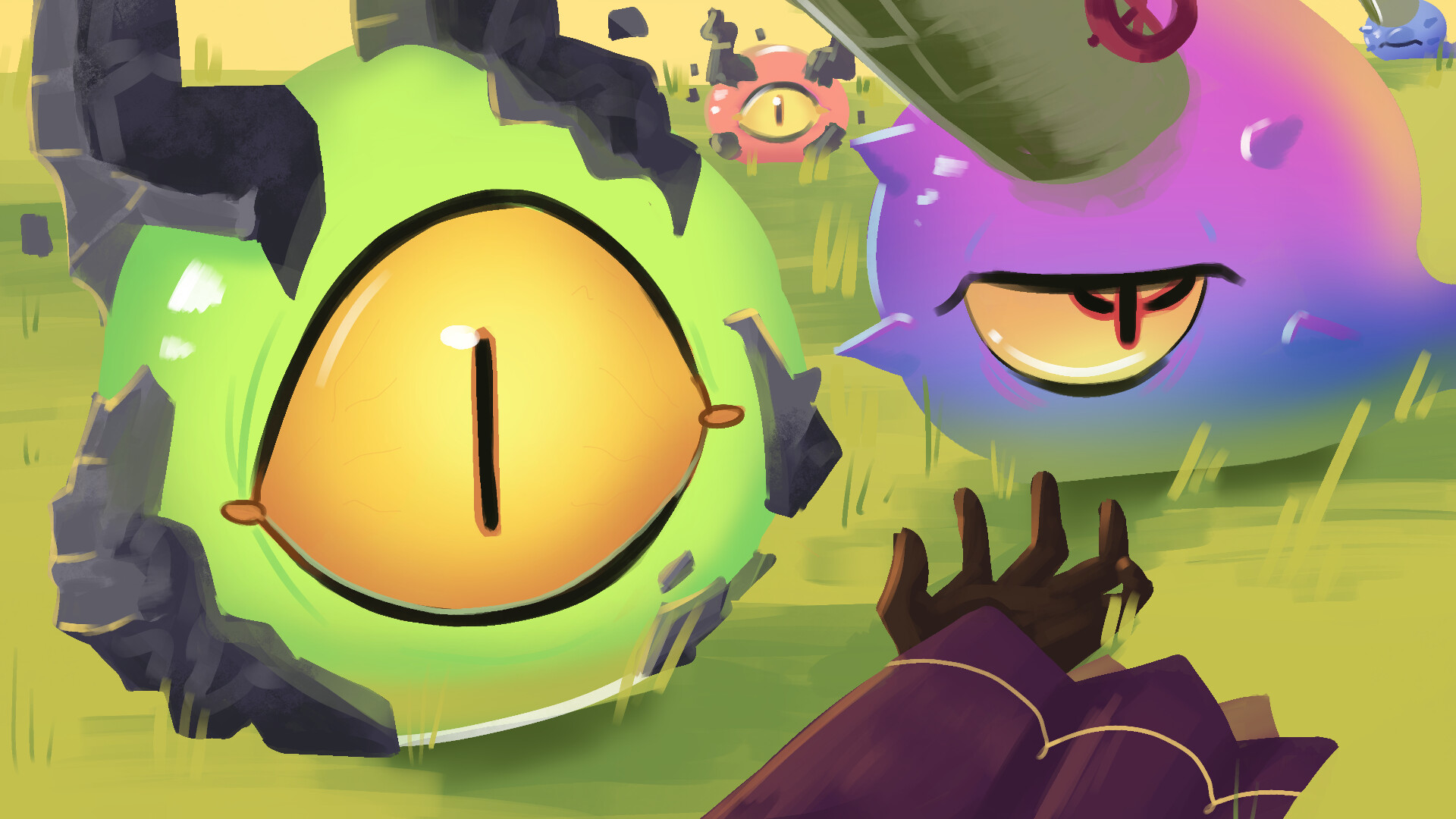 ArtStation - Game Over Screen for Collaborative Game Project