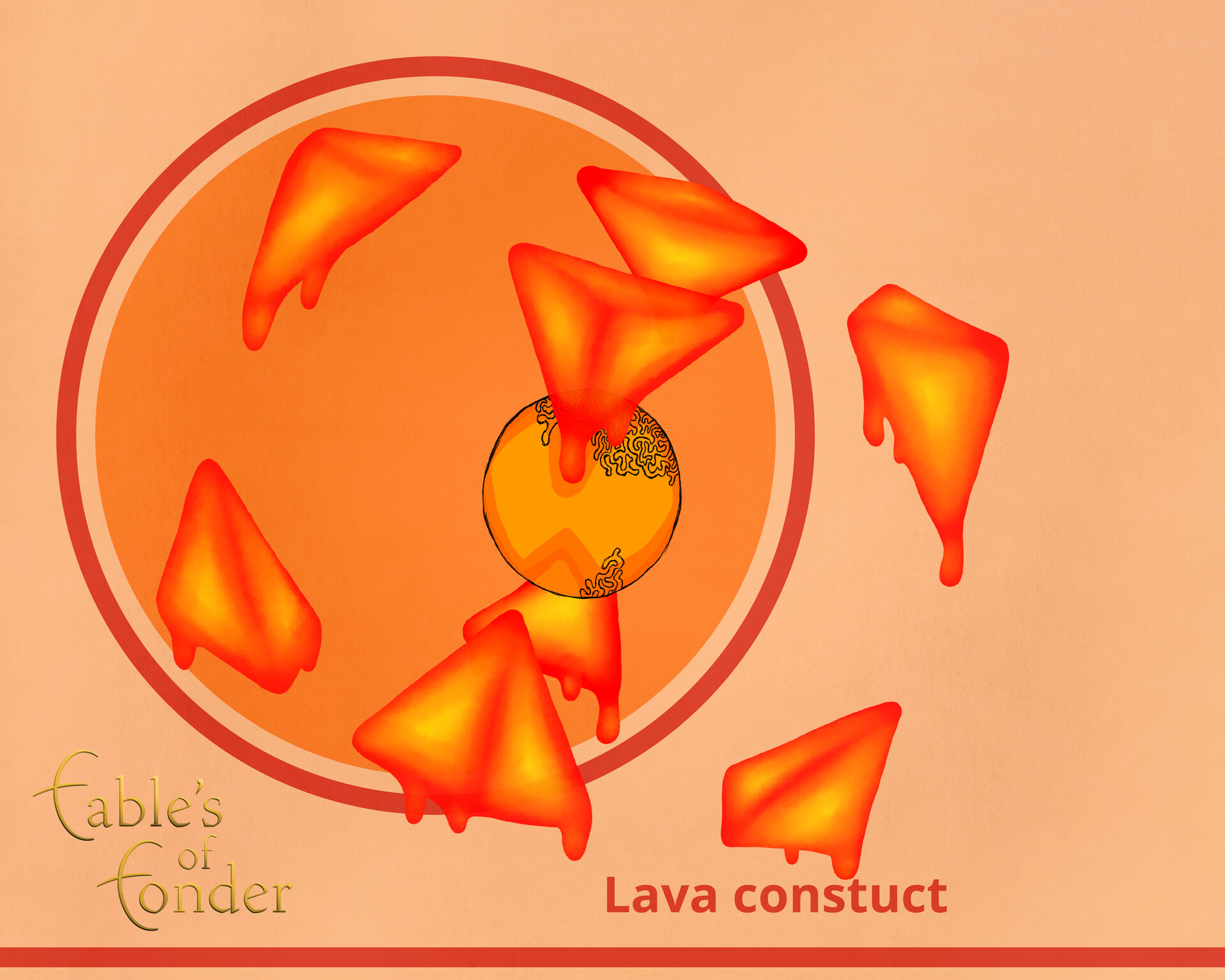 ArtStation - Day 25 Lava construct – Fables of Fonder