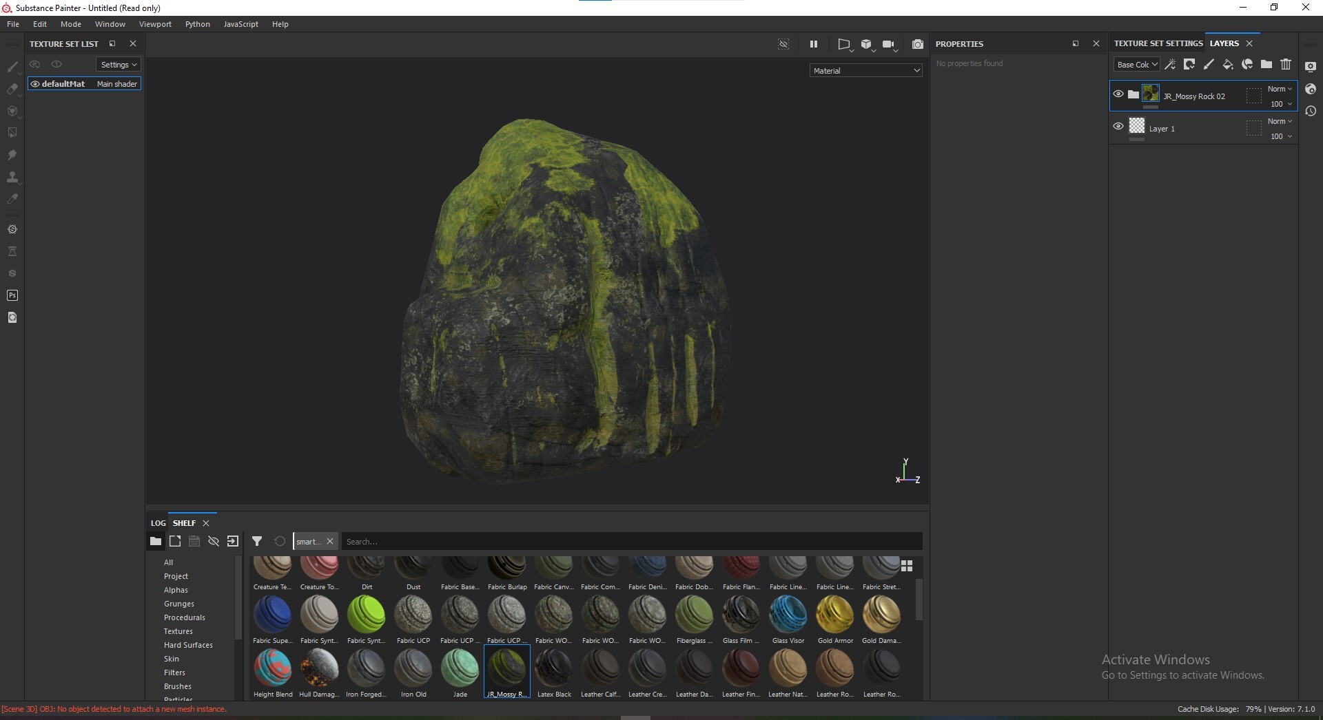 Mohammad Sifat - 3d island rock