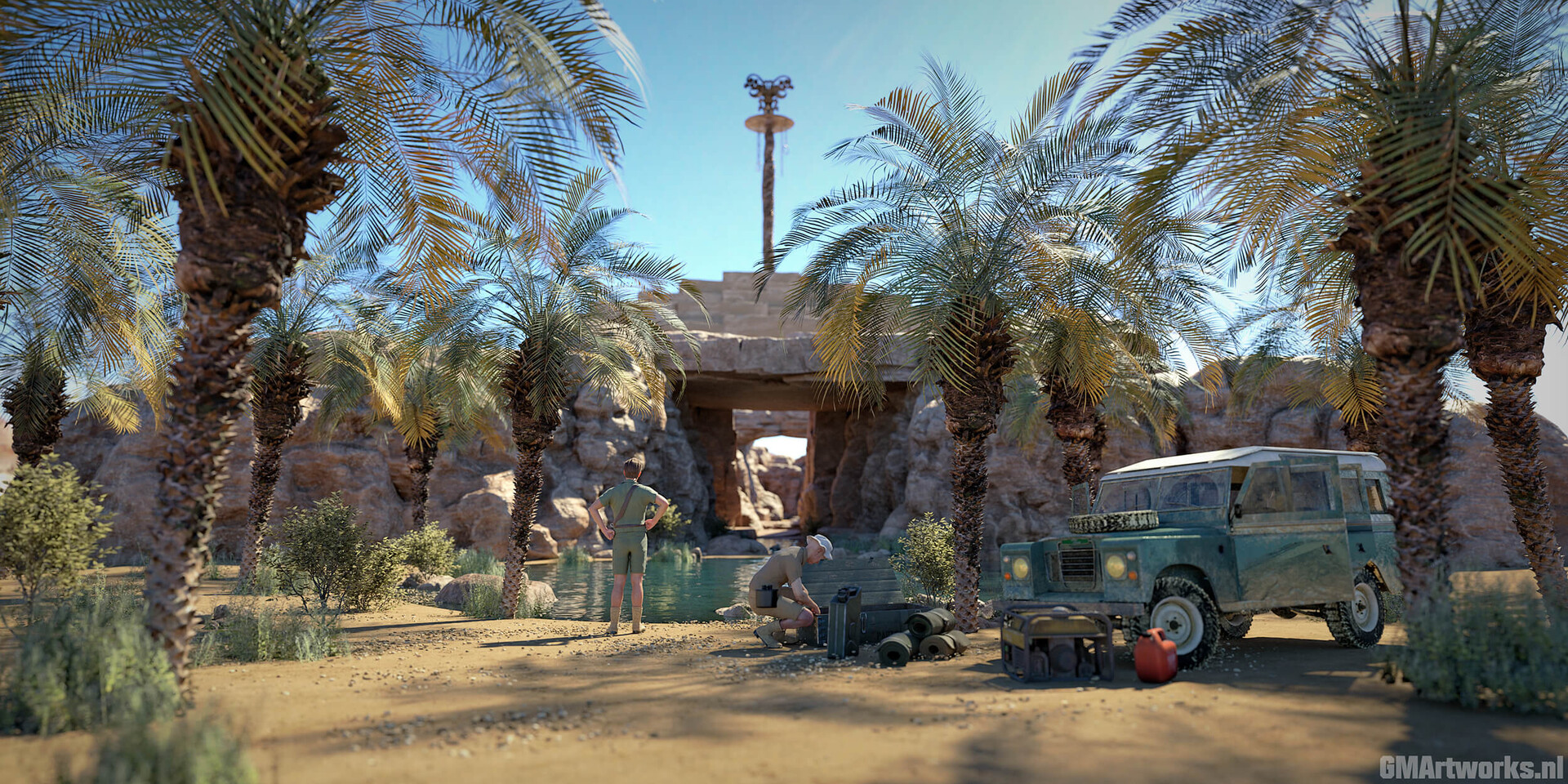 ArtStation - Hidden Oases