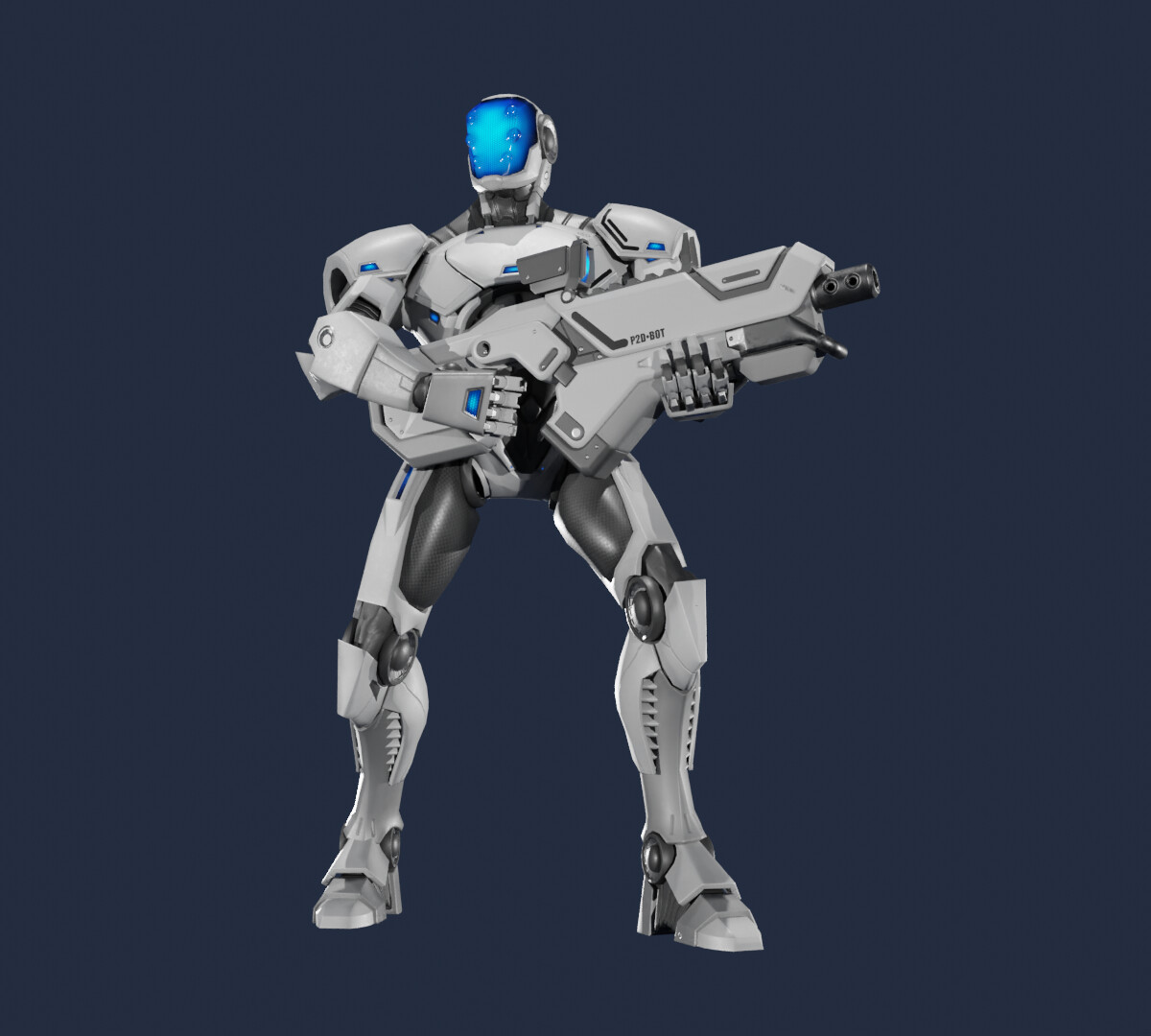ArtStation - P2D_BOT ready rig