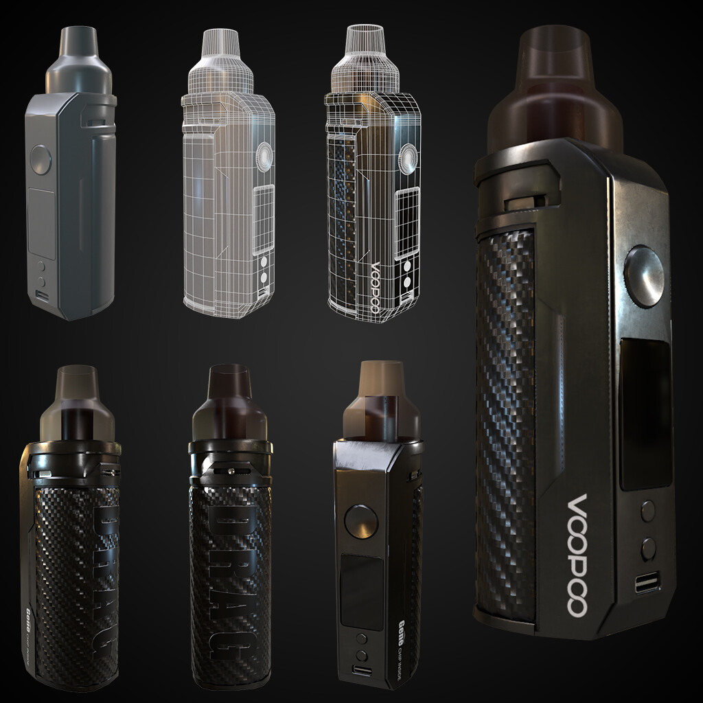ArtStation - VOOPOO Vape 3D Model
