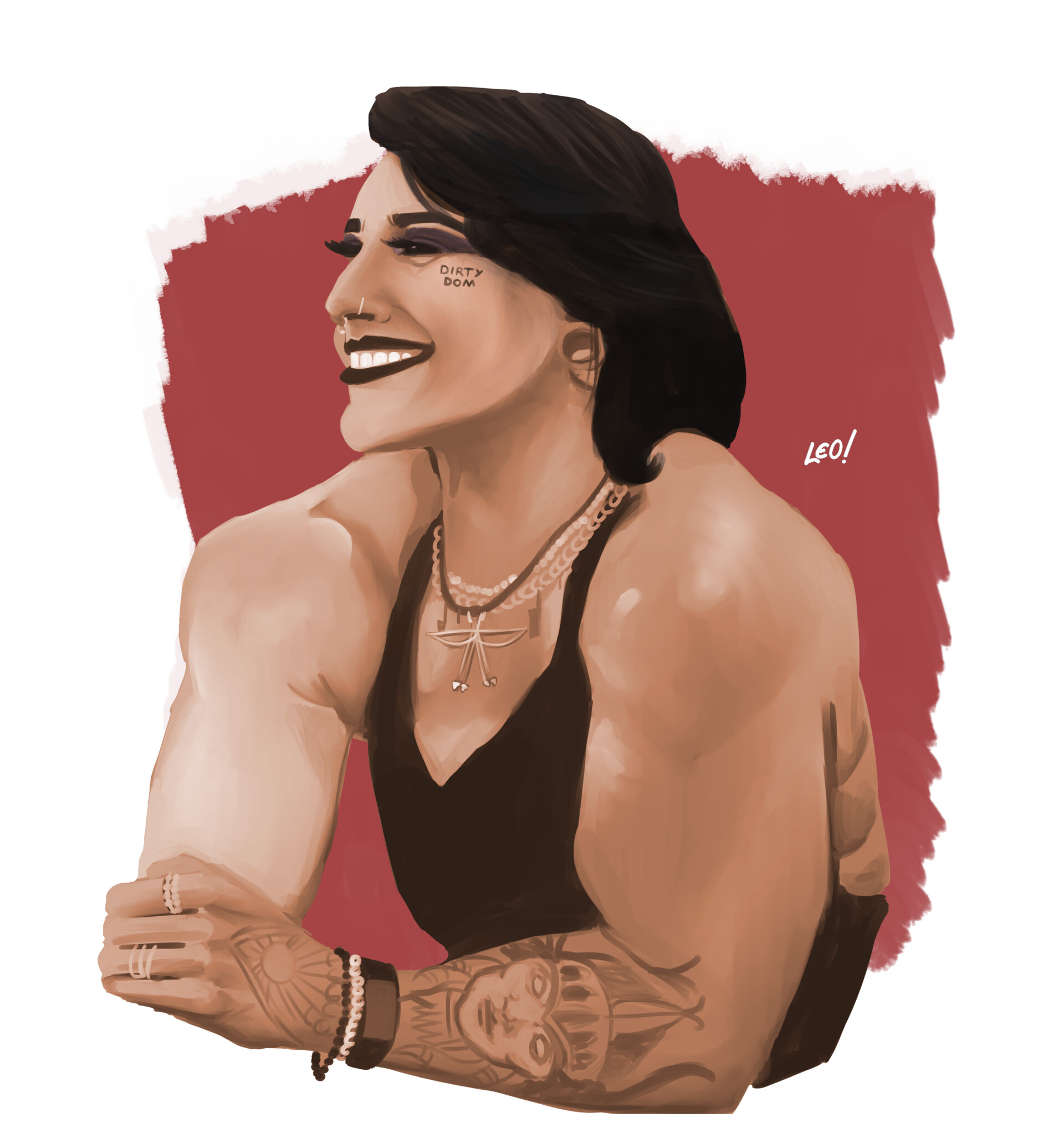 ArtStation - Rhea Ripley