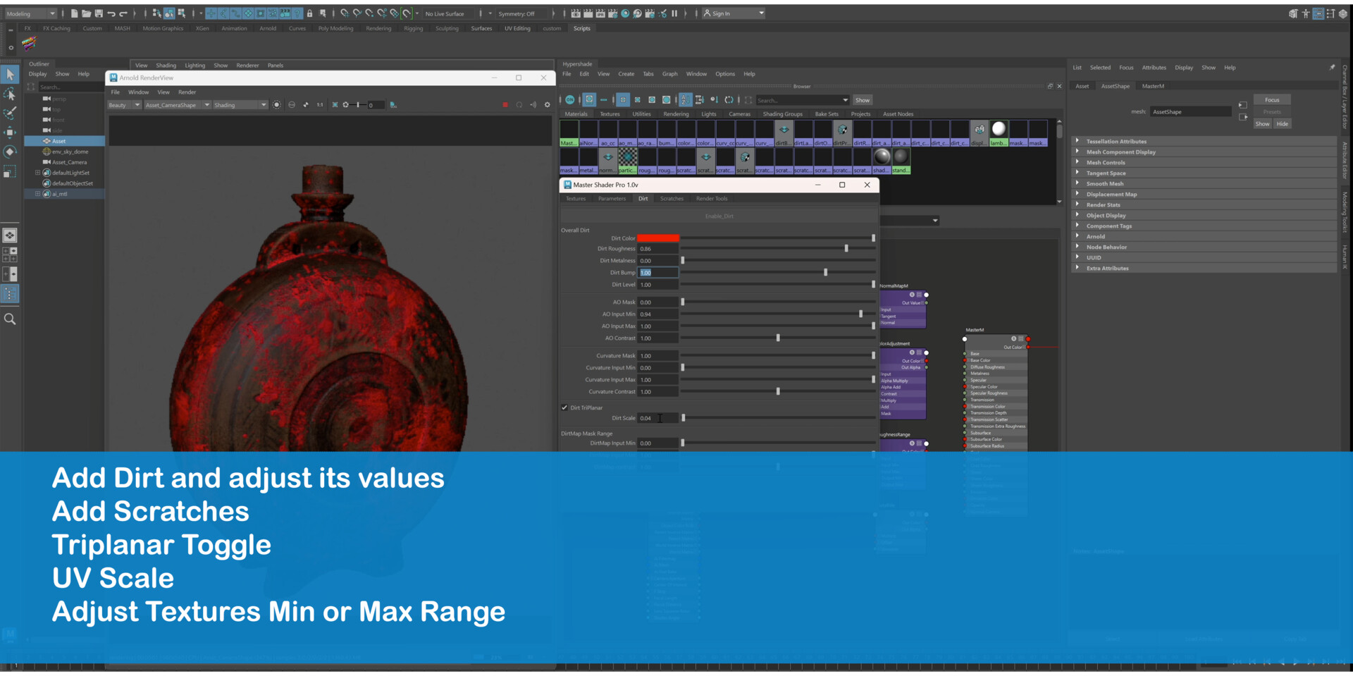 Kulwant Raju - Maya - Master Shader Pro