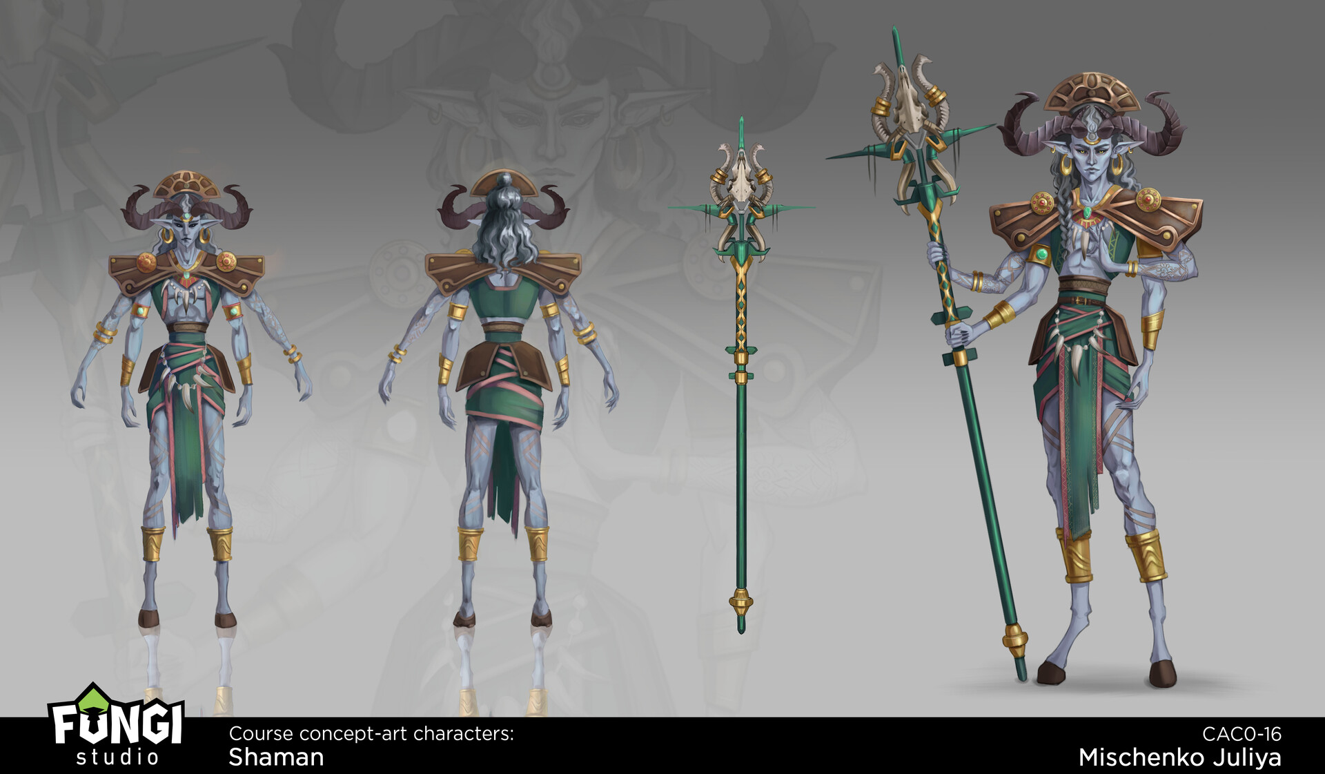 ArtStation - Demon Shaman