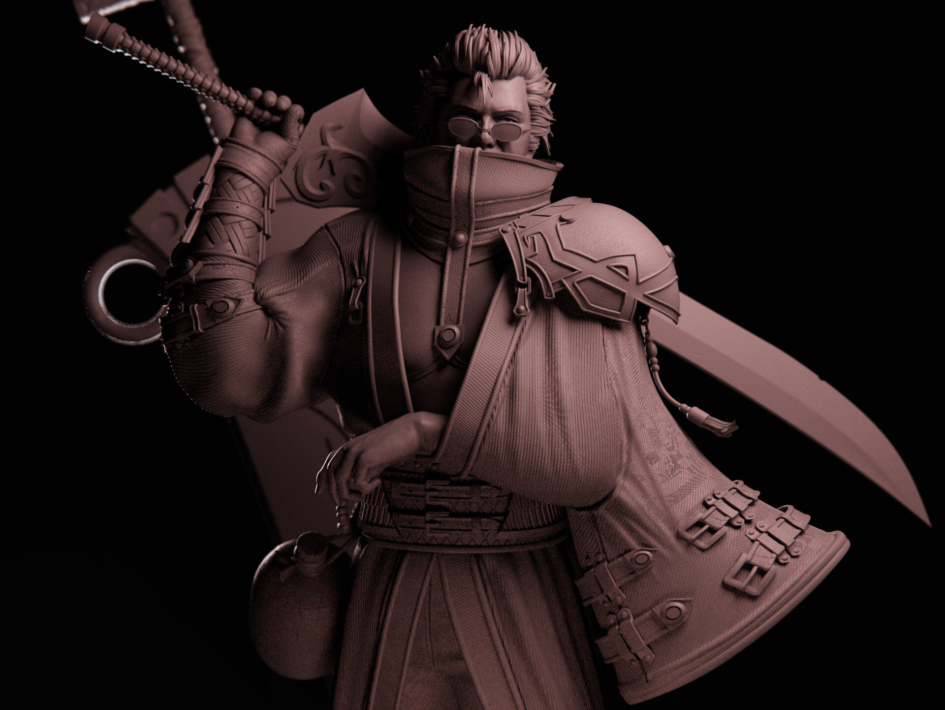 ArtStation - Auron - Final Fantasy X